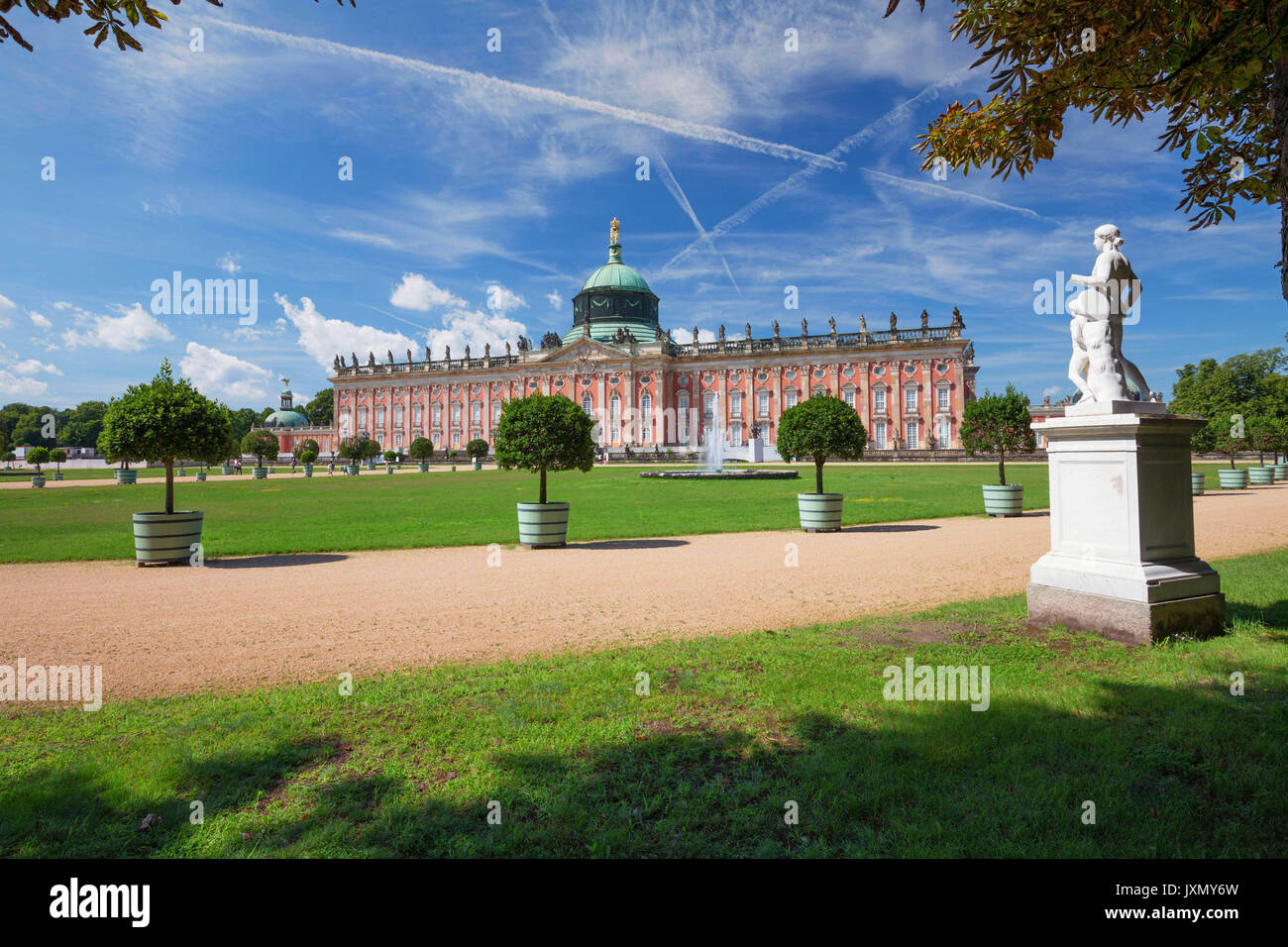 Historic gardens and palace architecture in Potsdam Stock Photo - Alamy