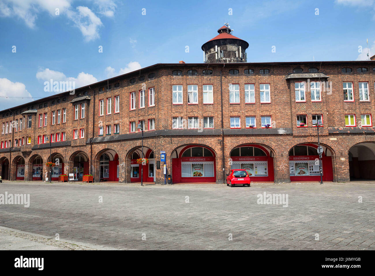 Katowice / Historical district and traditional architecture in the ...