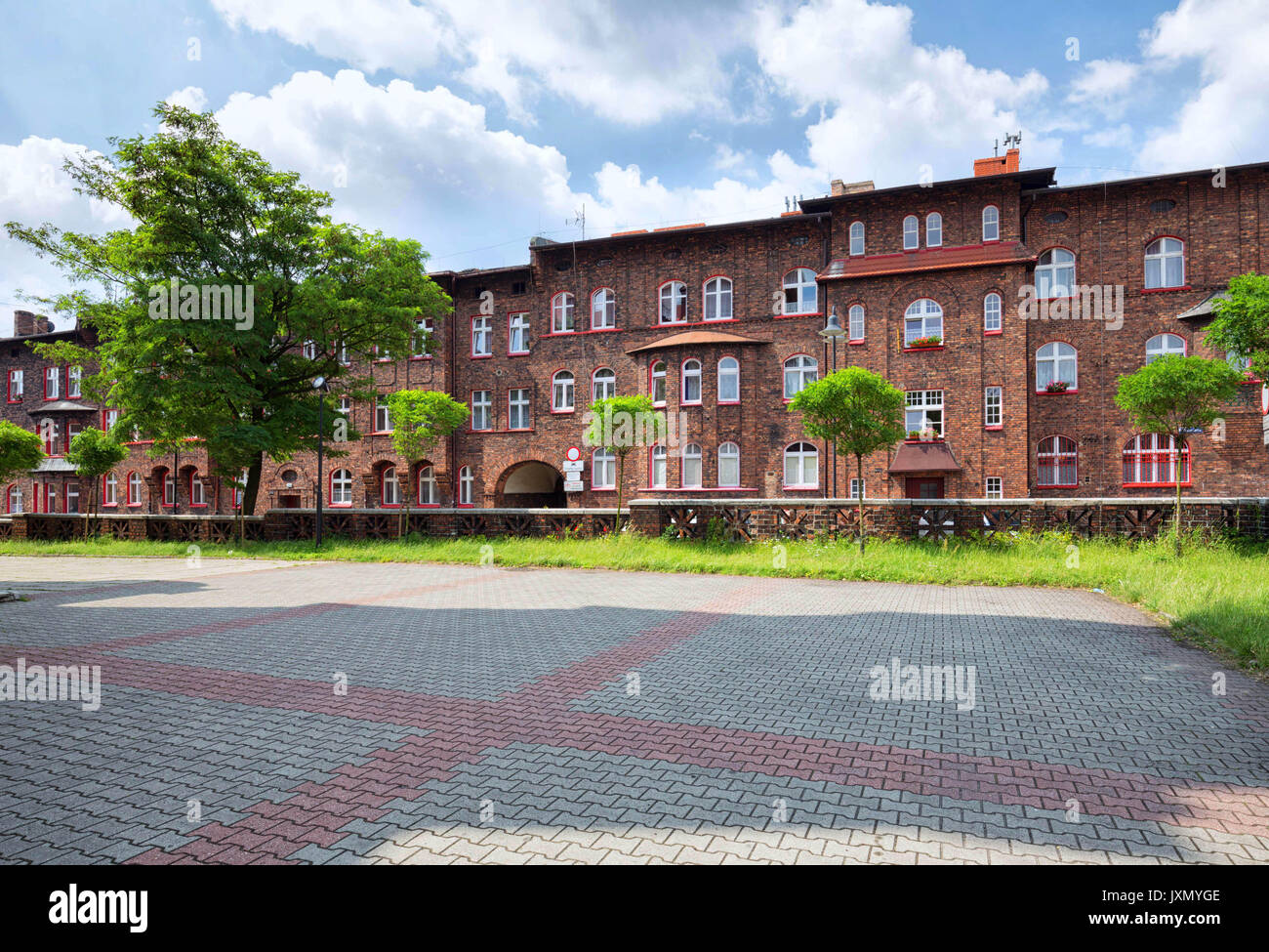 Katowice / Historical district and traditional architecture in the ...
