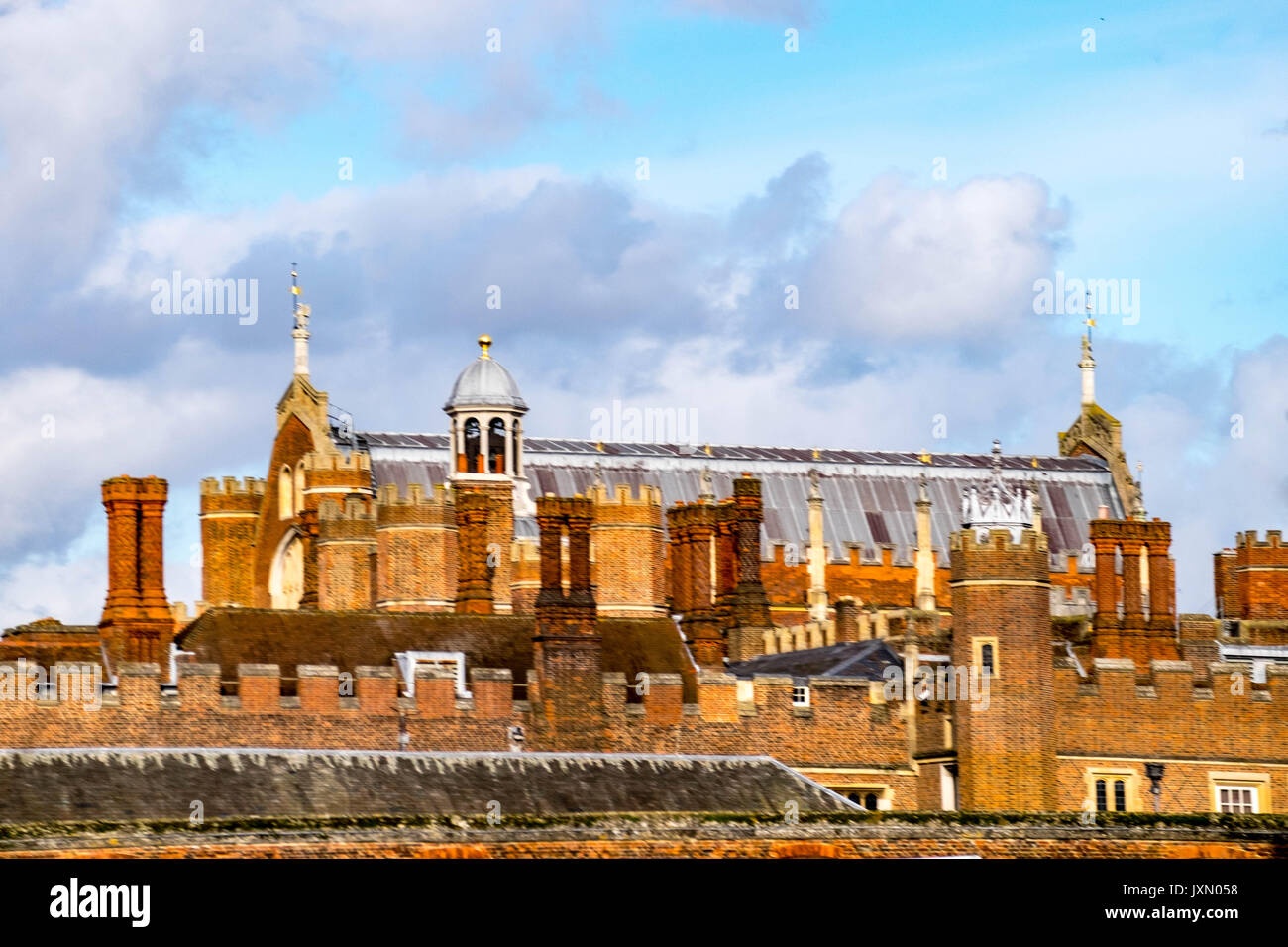 Hampton Court Palace roof Stock Photo - Alamy