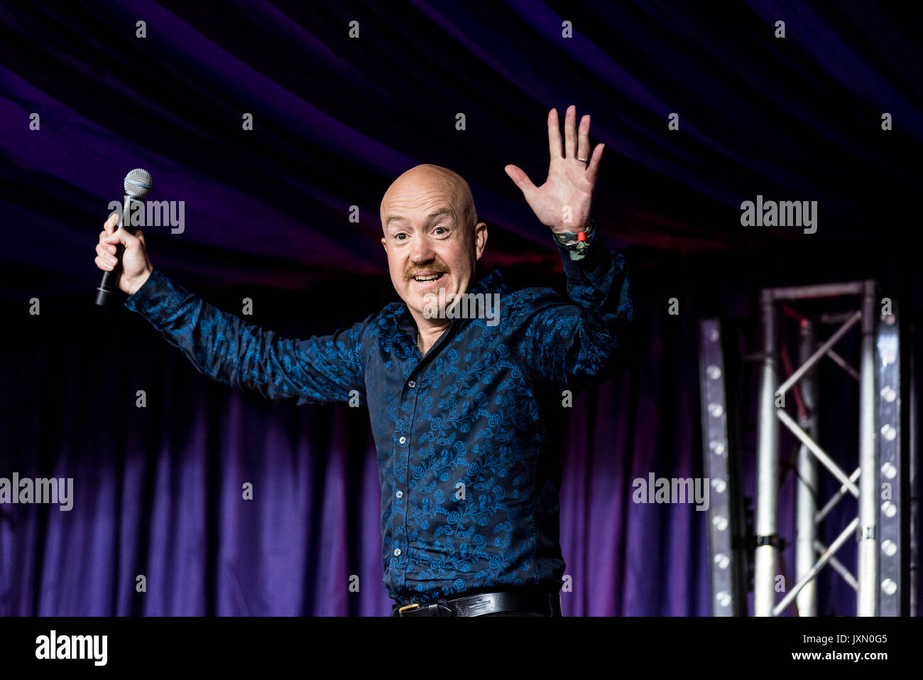 Comedy performances Latitude Festival 2017 Featuring: Andy Parsons ...