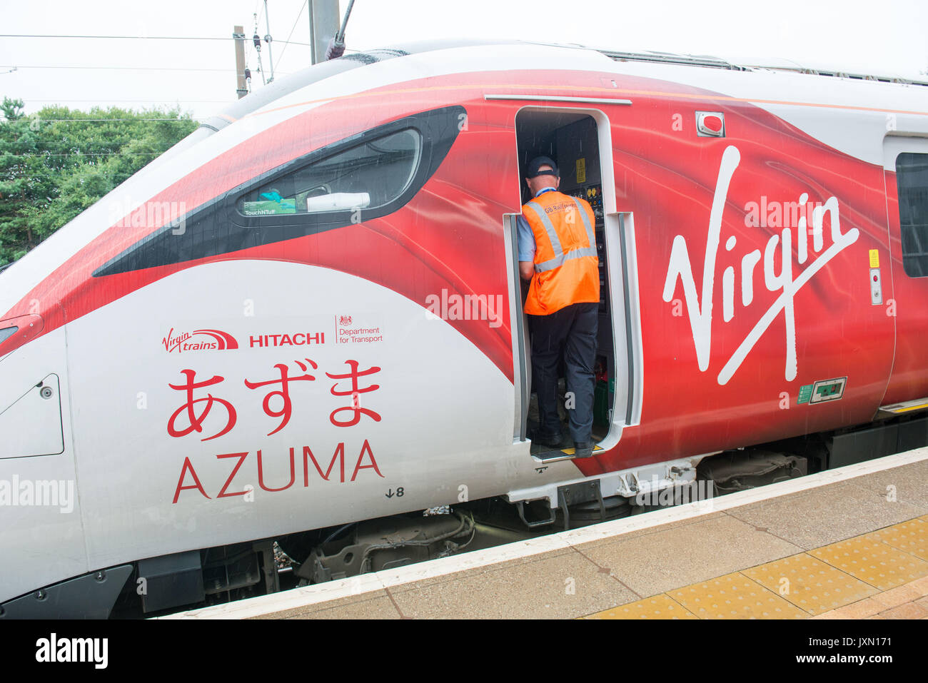 Virgin’s state-of-the-art Azuma train makes its first journey to ...