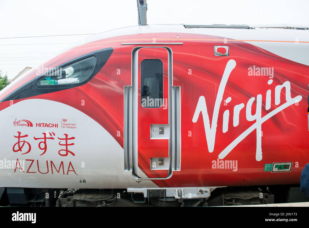 Virgin’s state-of-the-art Azuma train makes its first journey to ...