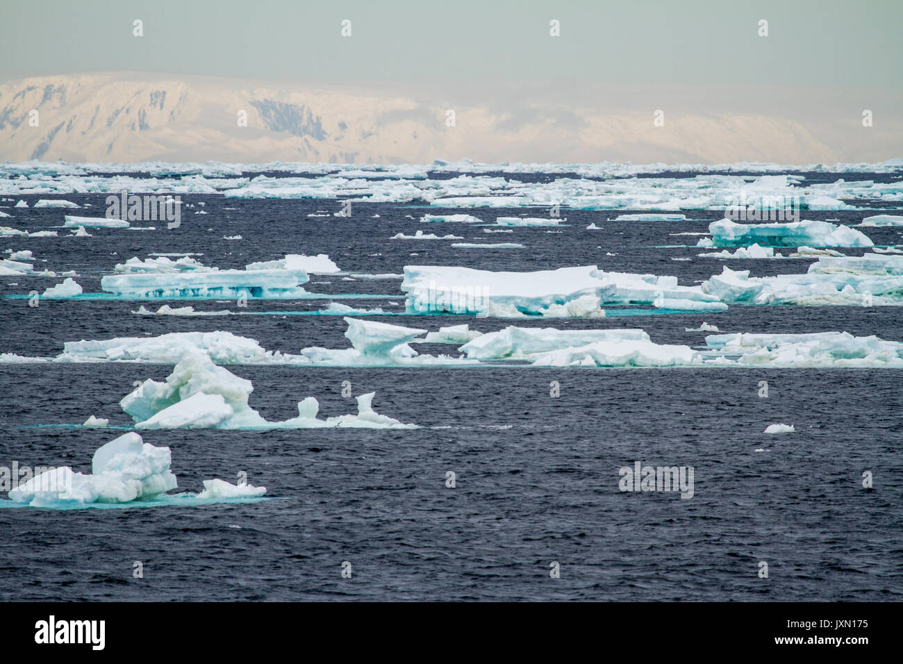 Antarctica - Non-Tabular Iceberg - Pinnacle Shaped Iceberg Drifting In ...