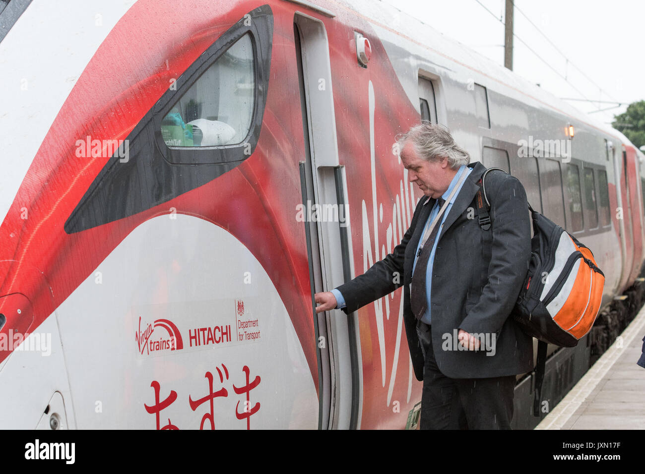 Virgin’s state-of-the-art Azuma train makes its first journey to ...