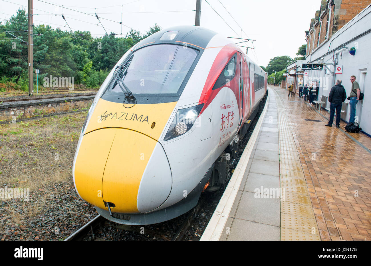 Virgin’s state-of-the-art Azuma train makes its first journey to ...