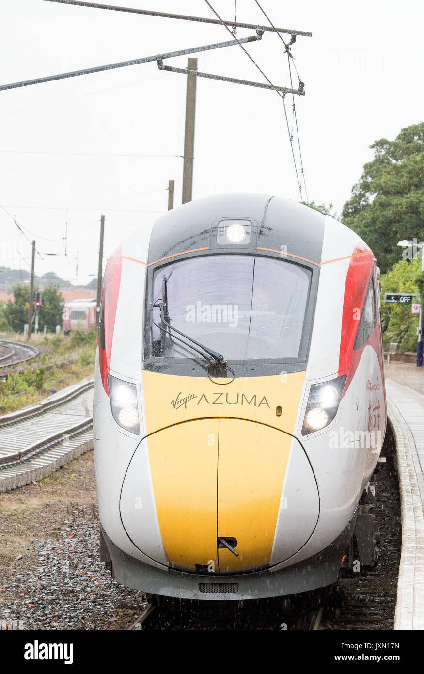 Virgin’s state-of-the-art Azuma train makes its first journey to ...