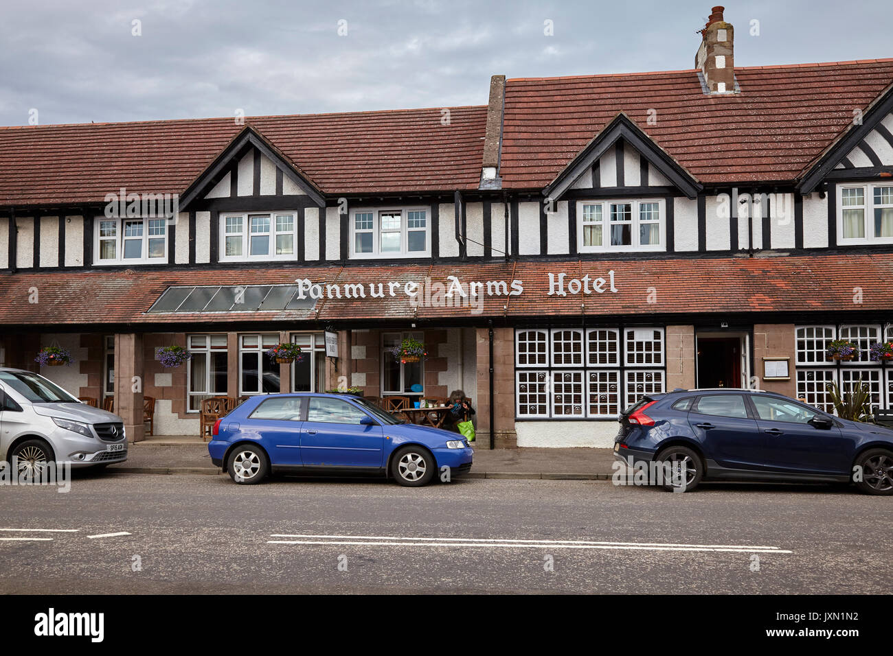The Panmure Arms Hotel, after The Earl of Panmure A timber decorated ...