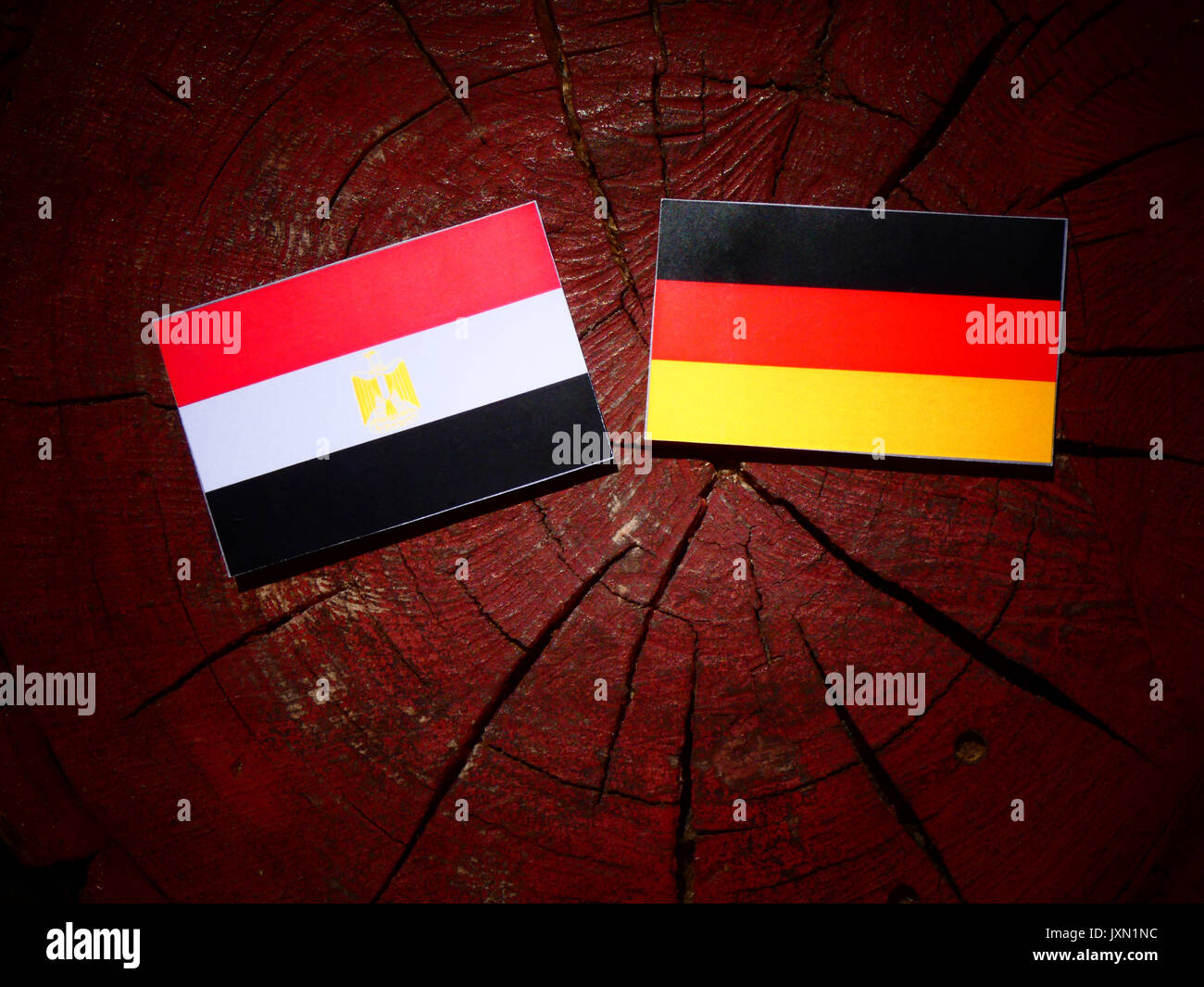 Waving flag germany egypt hi-res stock photography and images - Alamy