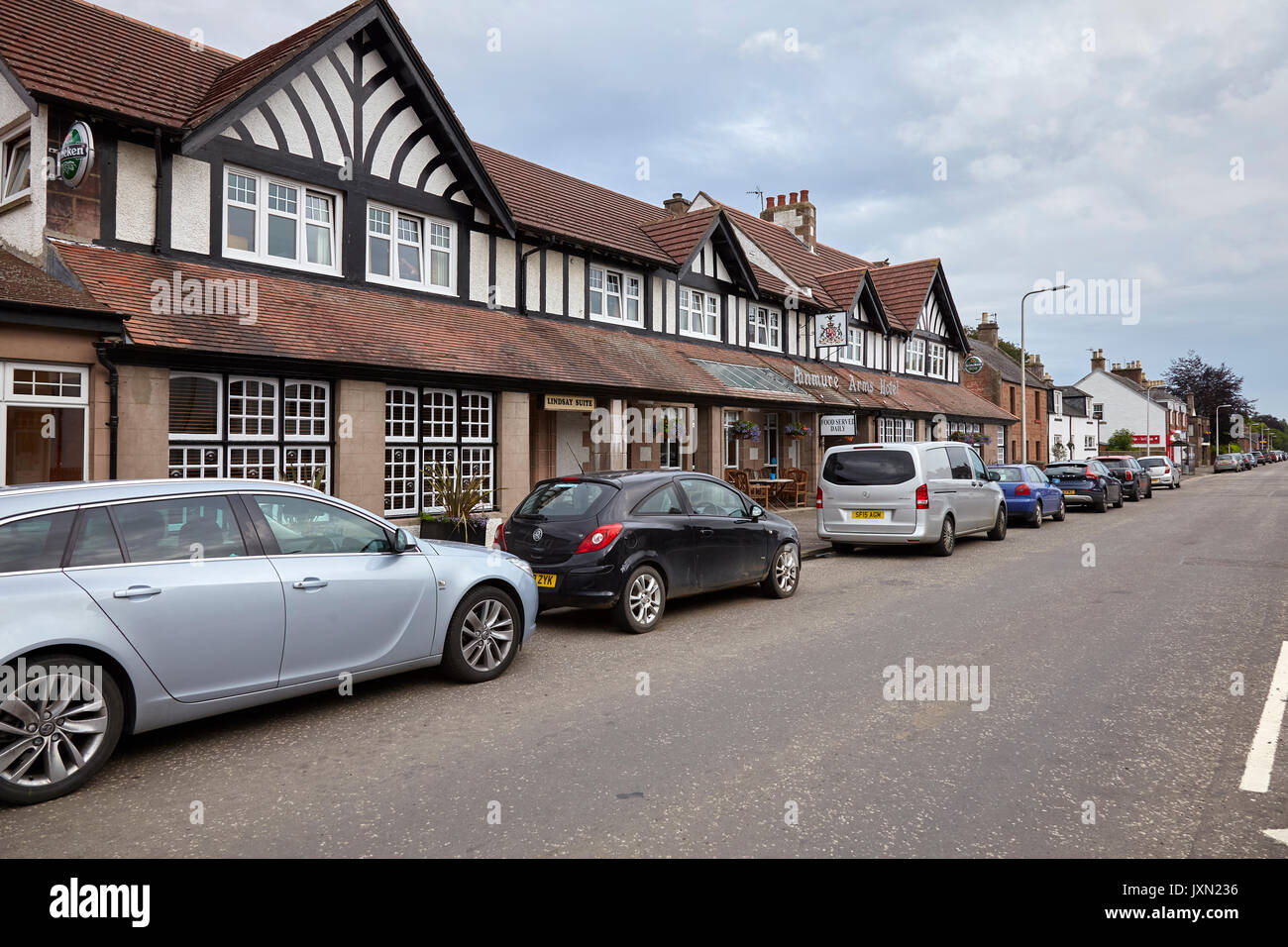 The Panmure Arms Hotel, after The Earl of Panmure A timber decorated ...