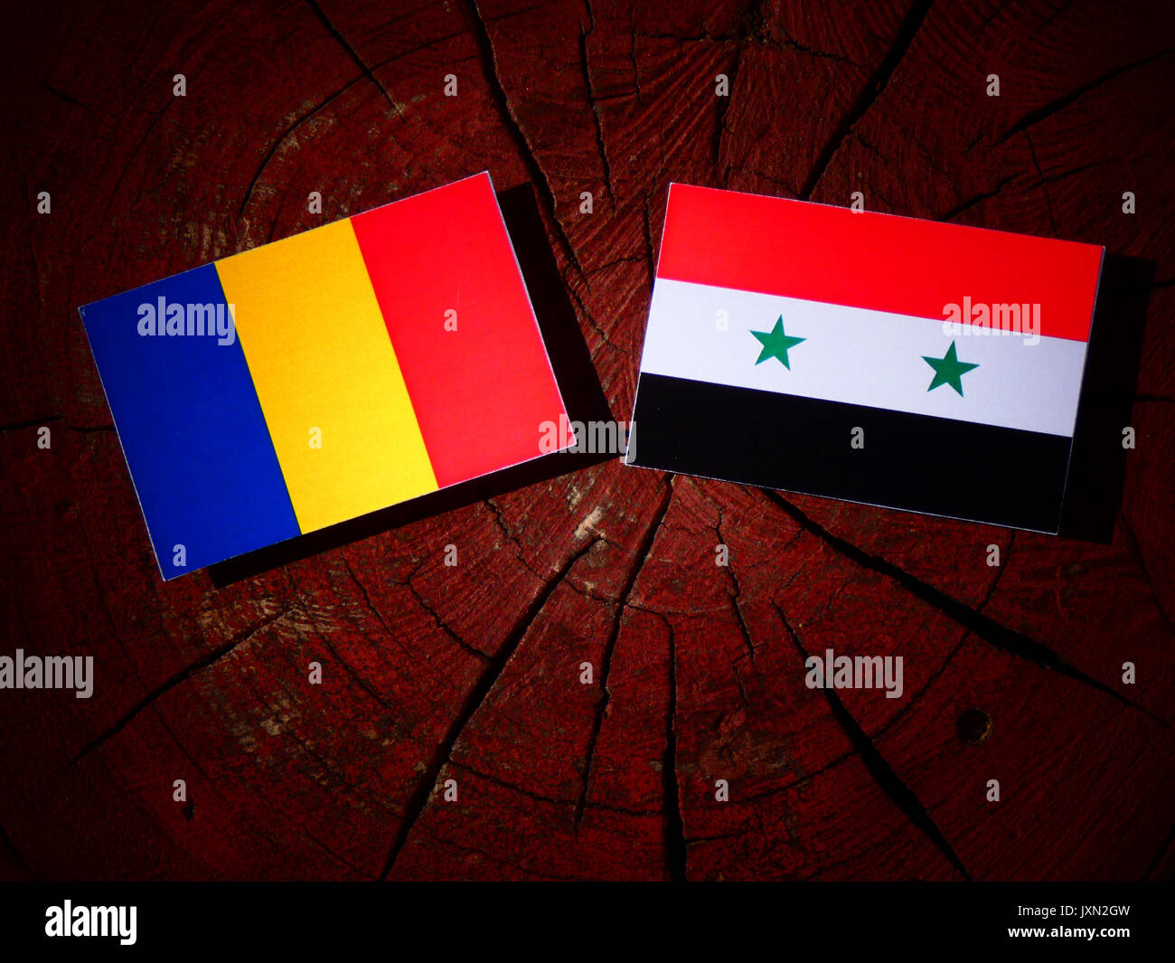 Syria chad flag hi-res stock photography and images - Alamy
