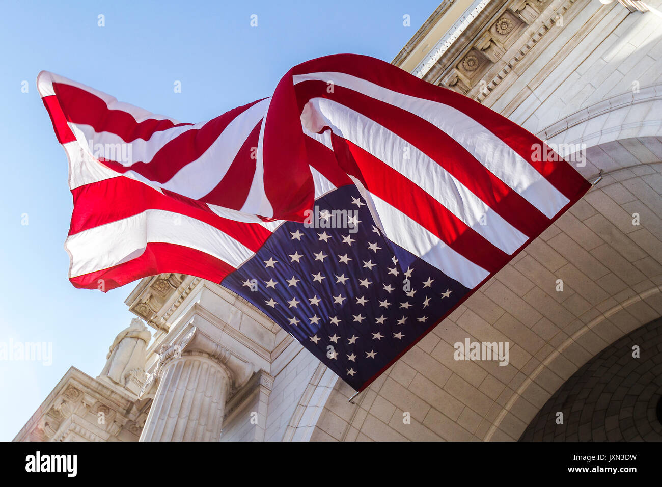 D day american flag hi-res stock photography and images - Alamy