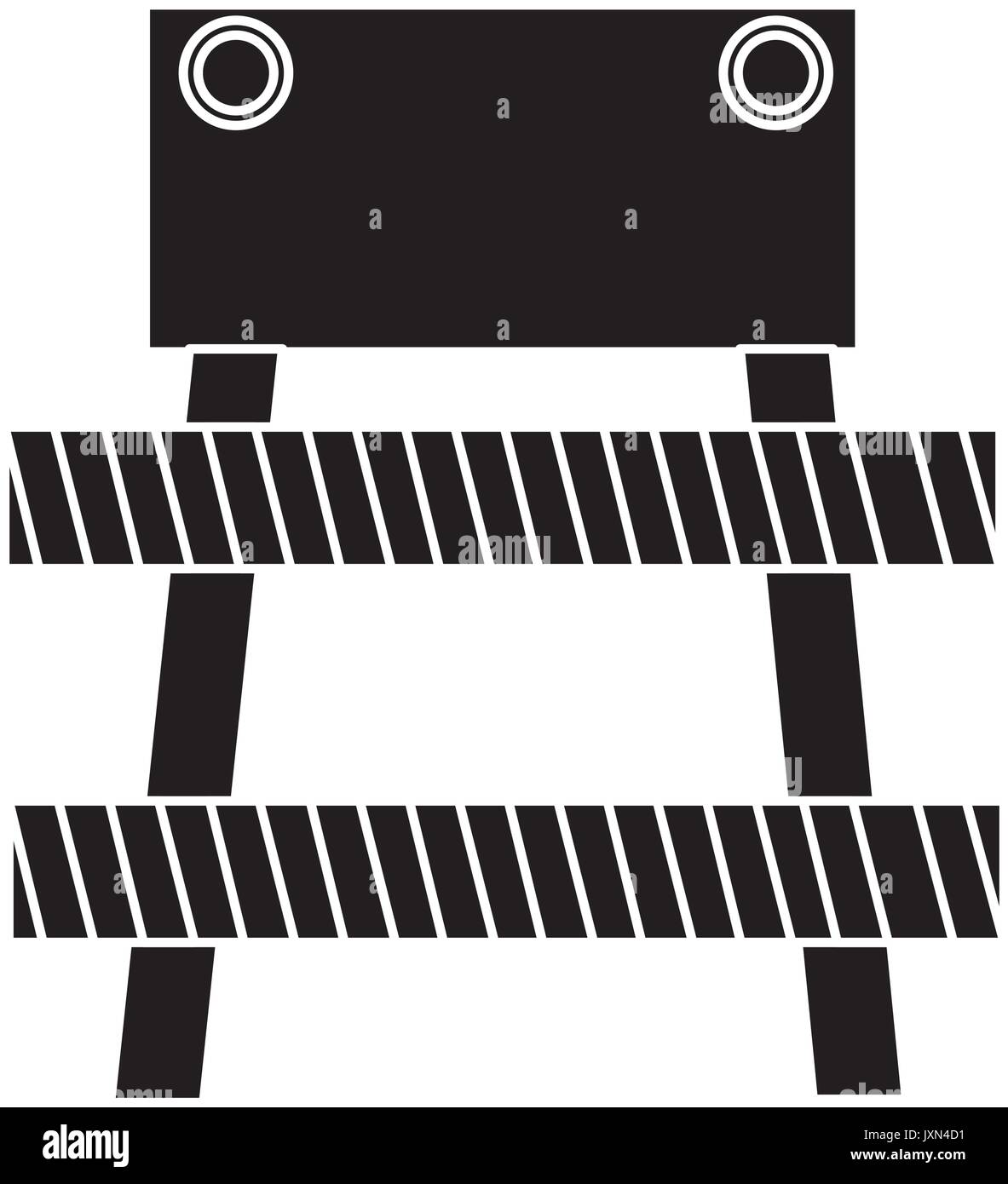 construction fence signal icon Stock Vector Image & Art - Alamy