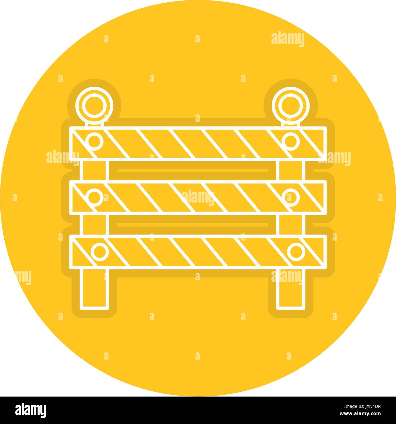 construction fence signal icon Stock Vector Image & Art - Alamy