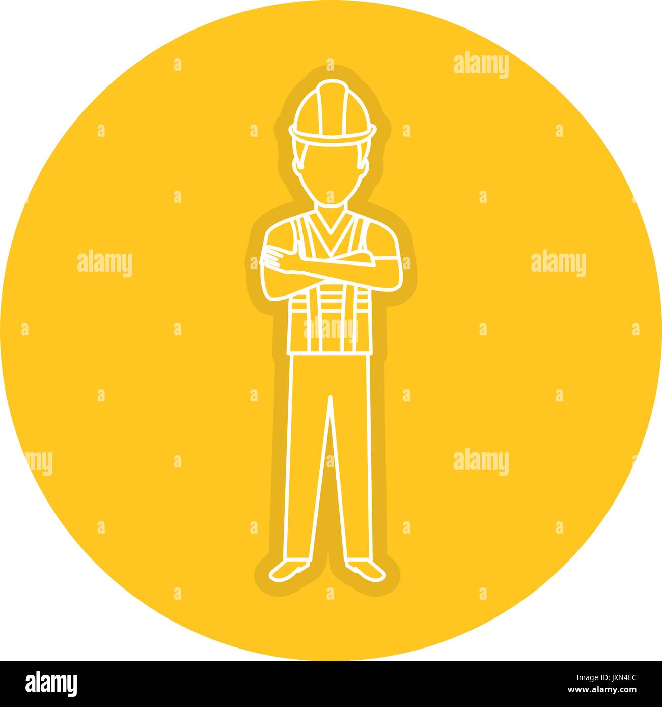 worker with helmet avatar Stock Vector Image & Art - Alamy