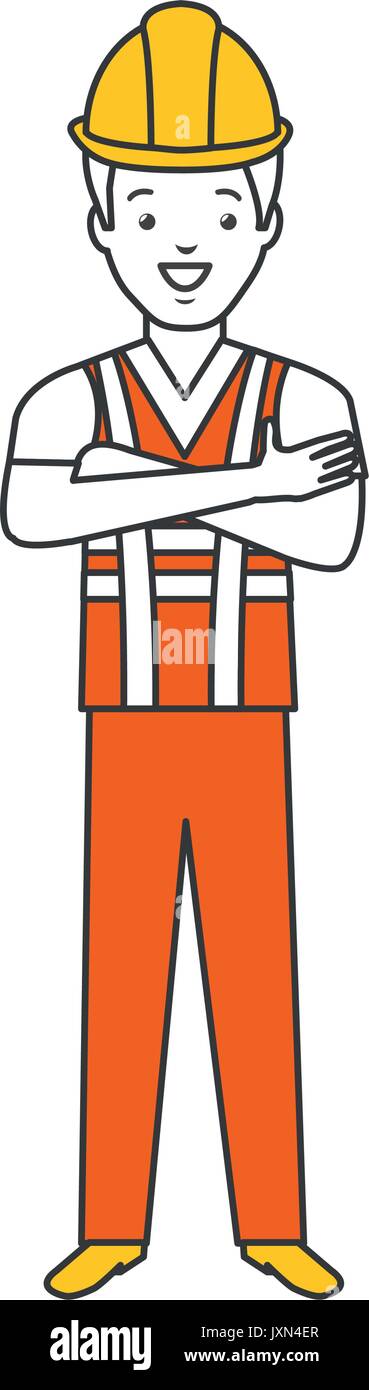 worker with helmet avatar Stock Vector Image & Art - Alamy