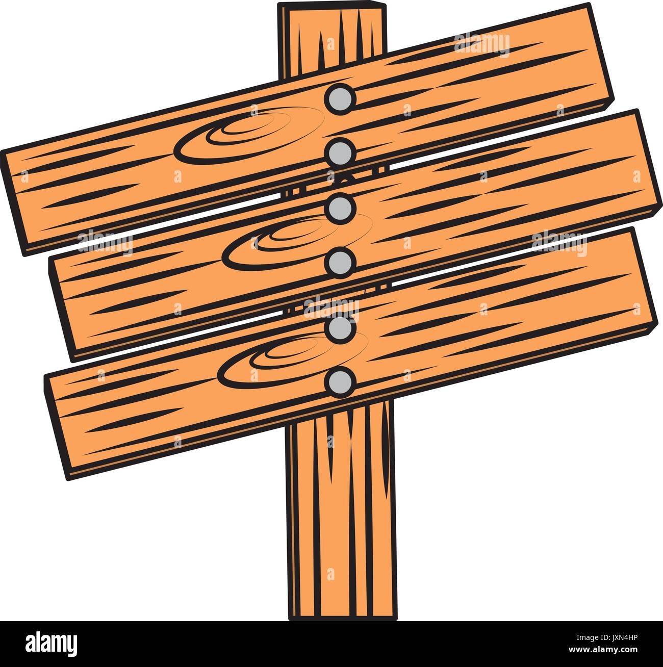 wooden way label icon Stock Vector Image & Art - Alamy