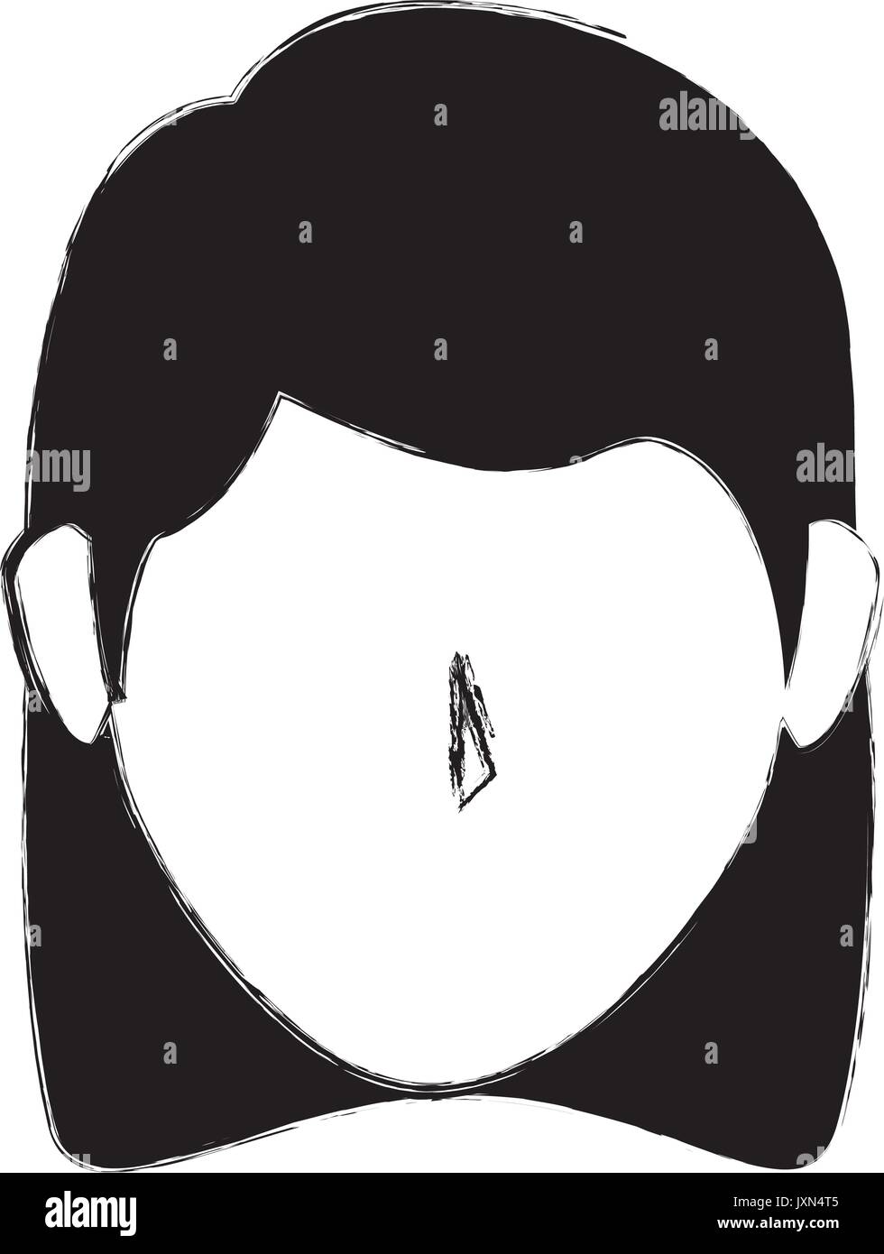 beautiful woman head avatar character Stock Vector Image & Art - Alamy