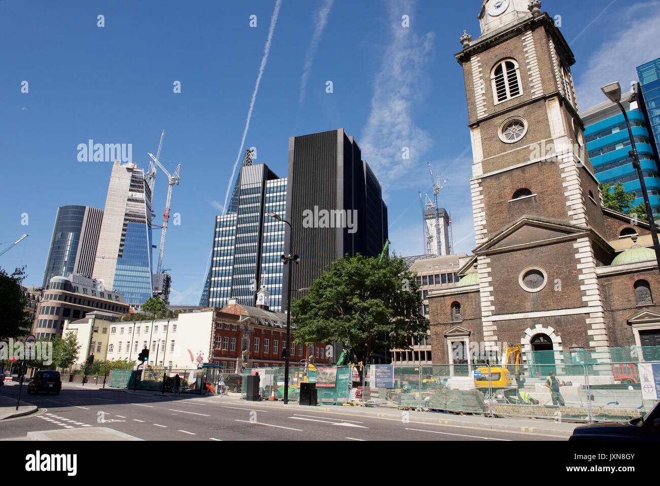 St botolph without aldgate hi-res stock photography and images - Alamy