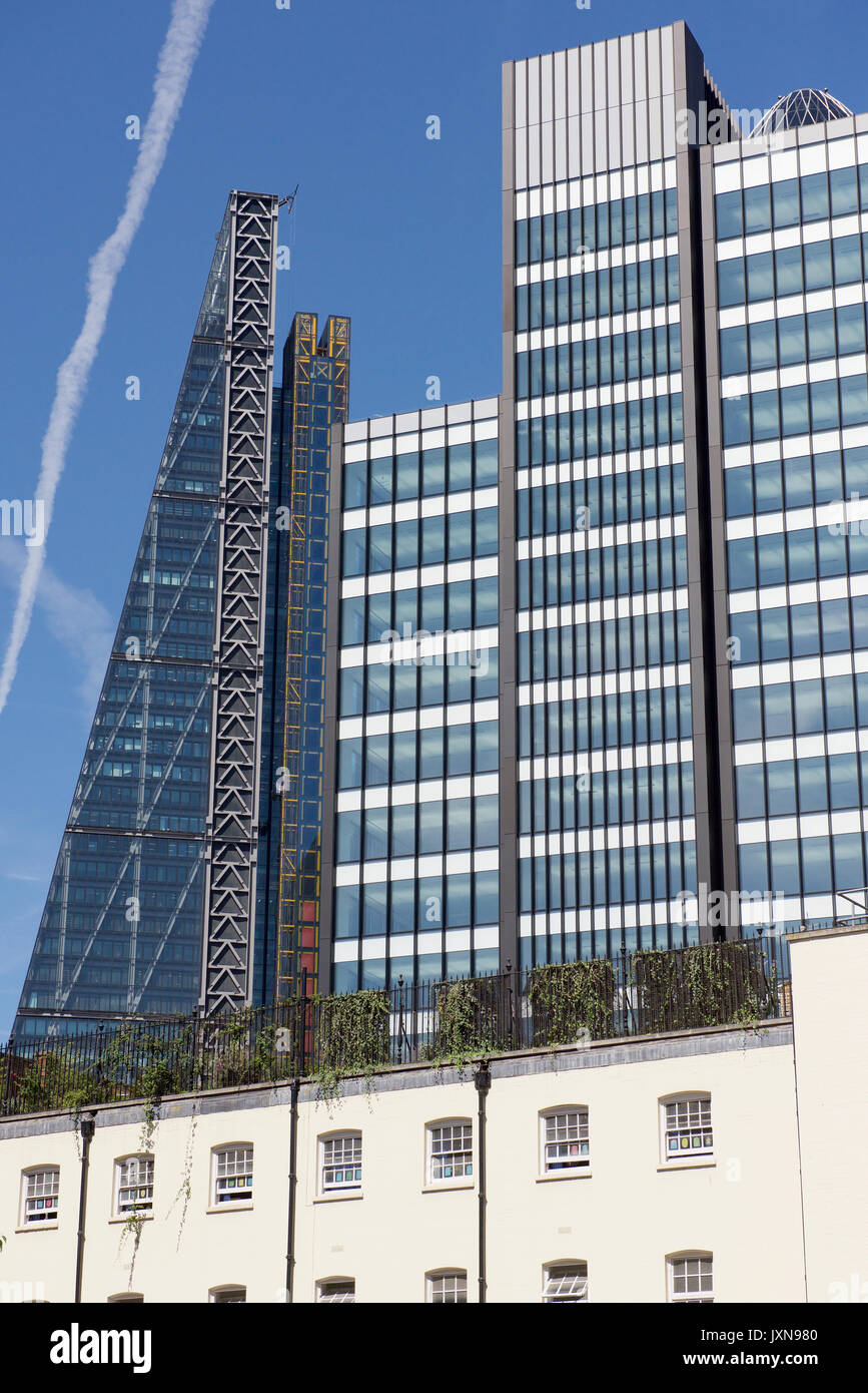 Office buildings in Aldgate and The City of London Stock Photo - Alamy
