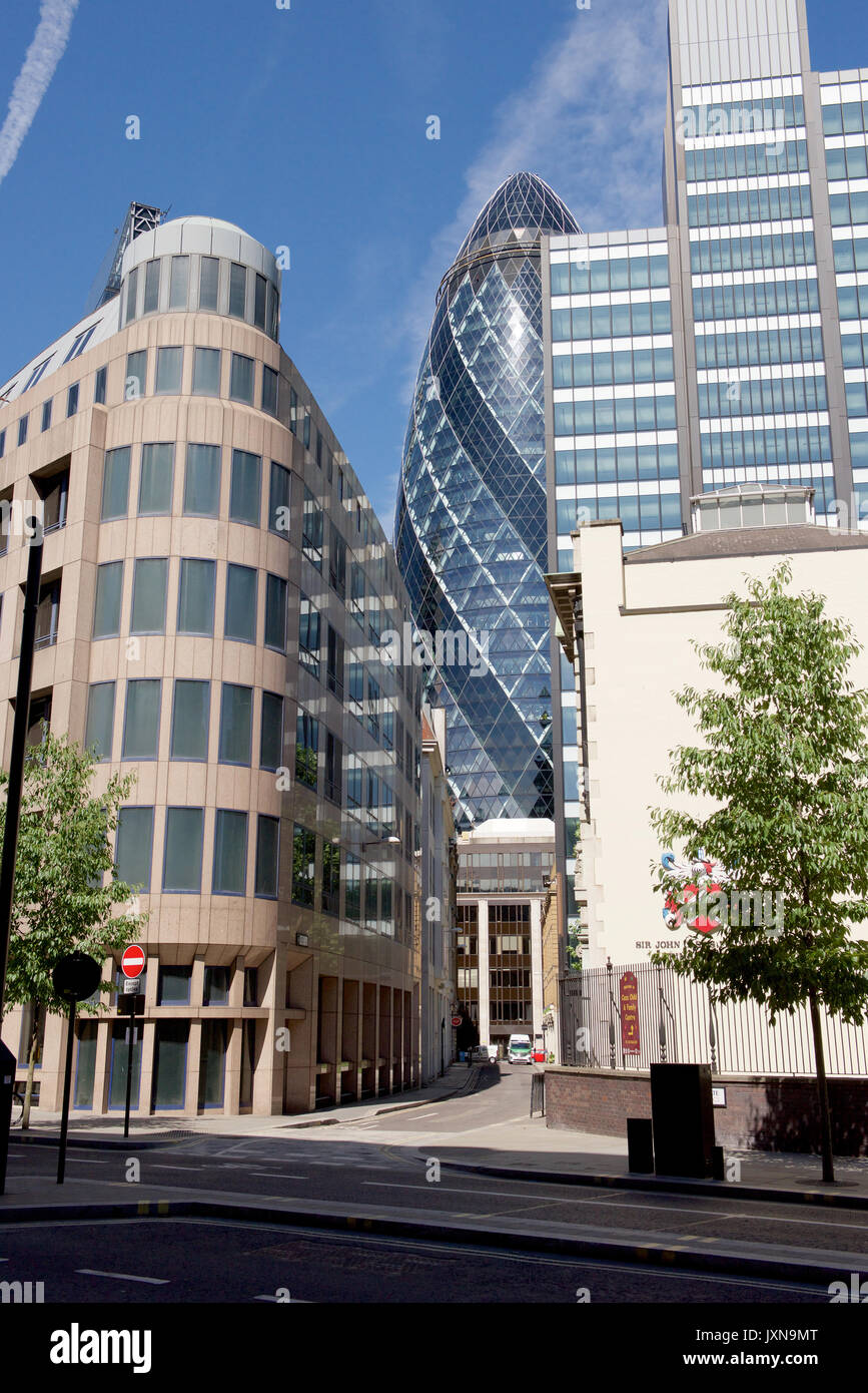Office buildings in Aldgate and The City of London Stock Photo - Alamy