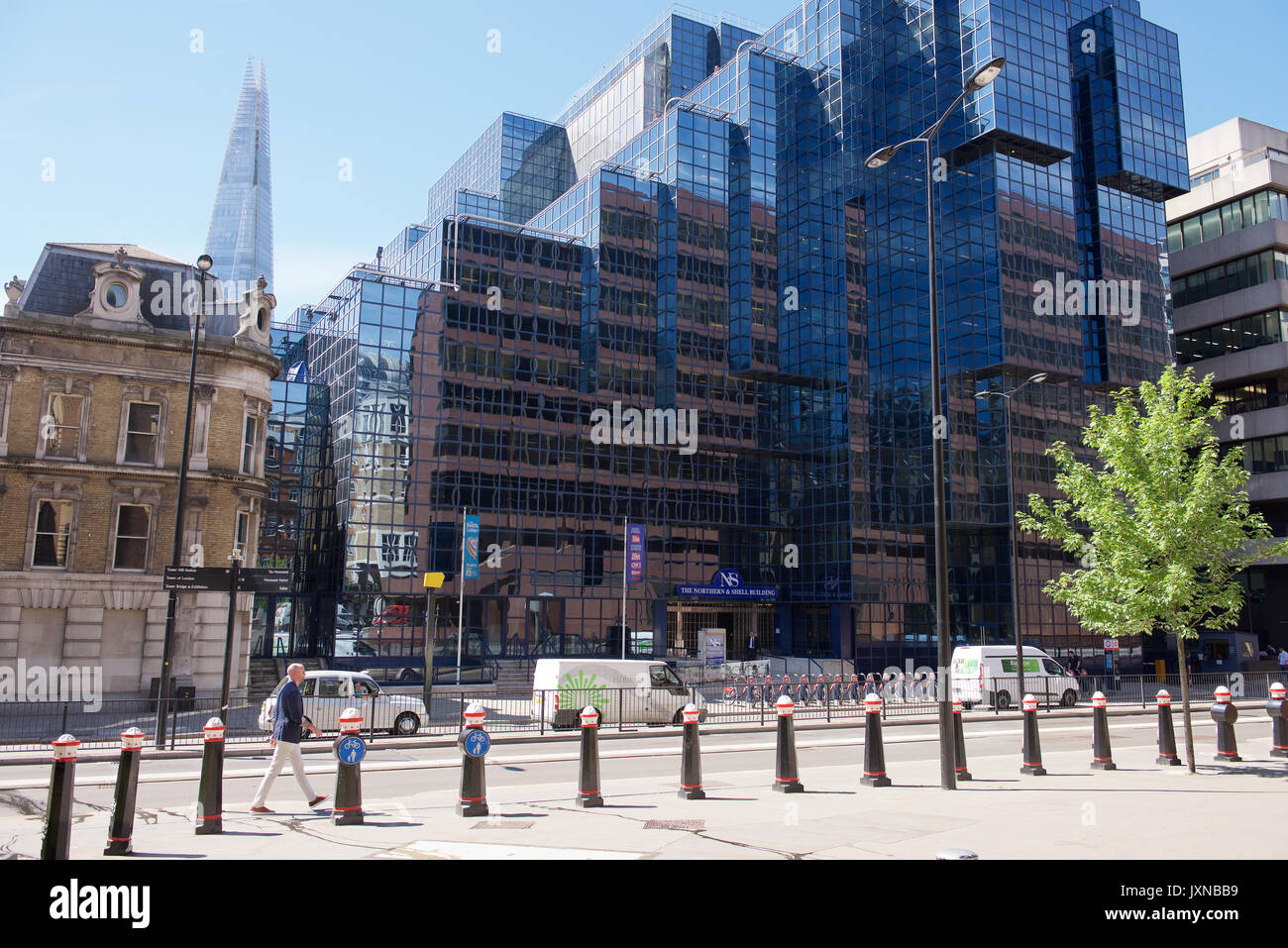 The Northern & Shell Building on Lower Thames Street, London Stock ...