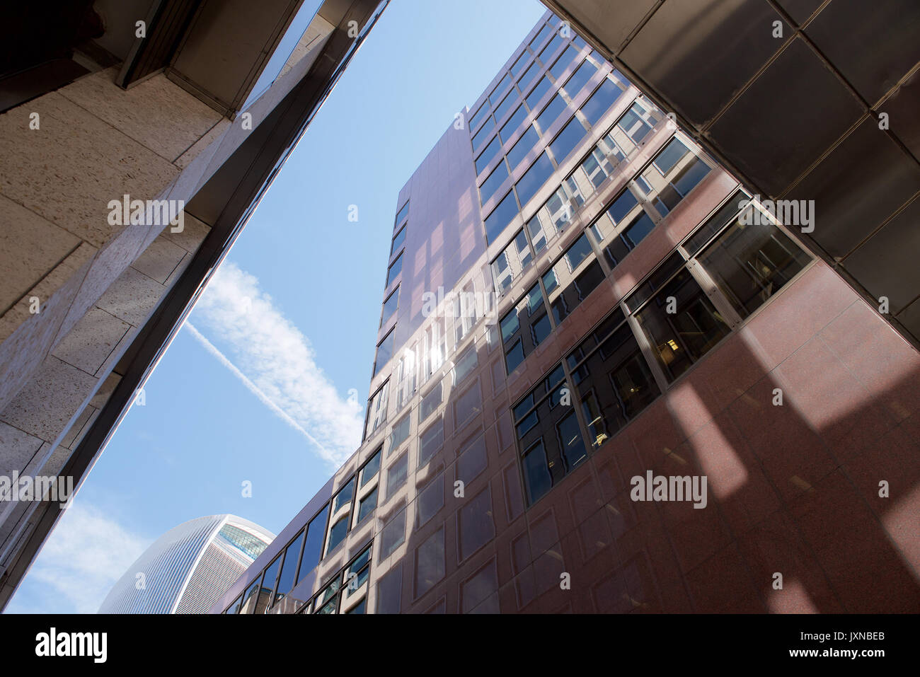 Modern office buildings in London Stock Photo - Alamy