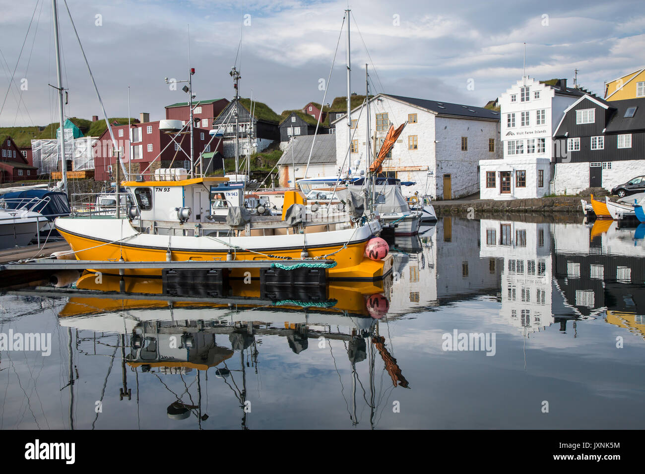 Faroe islands trawler hi-res stock photography and images - Alamy