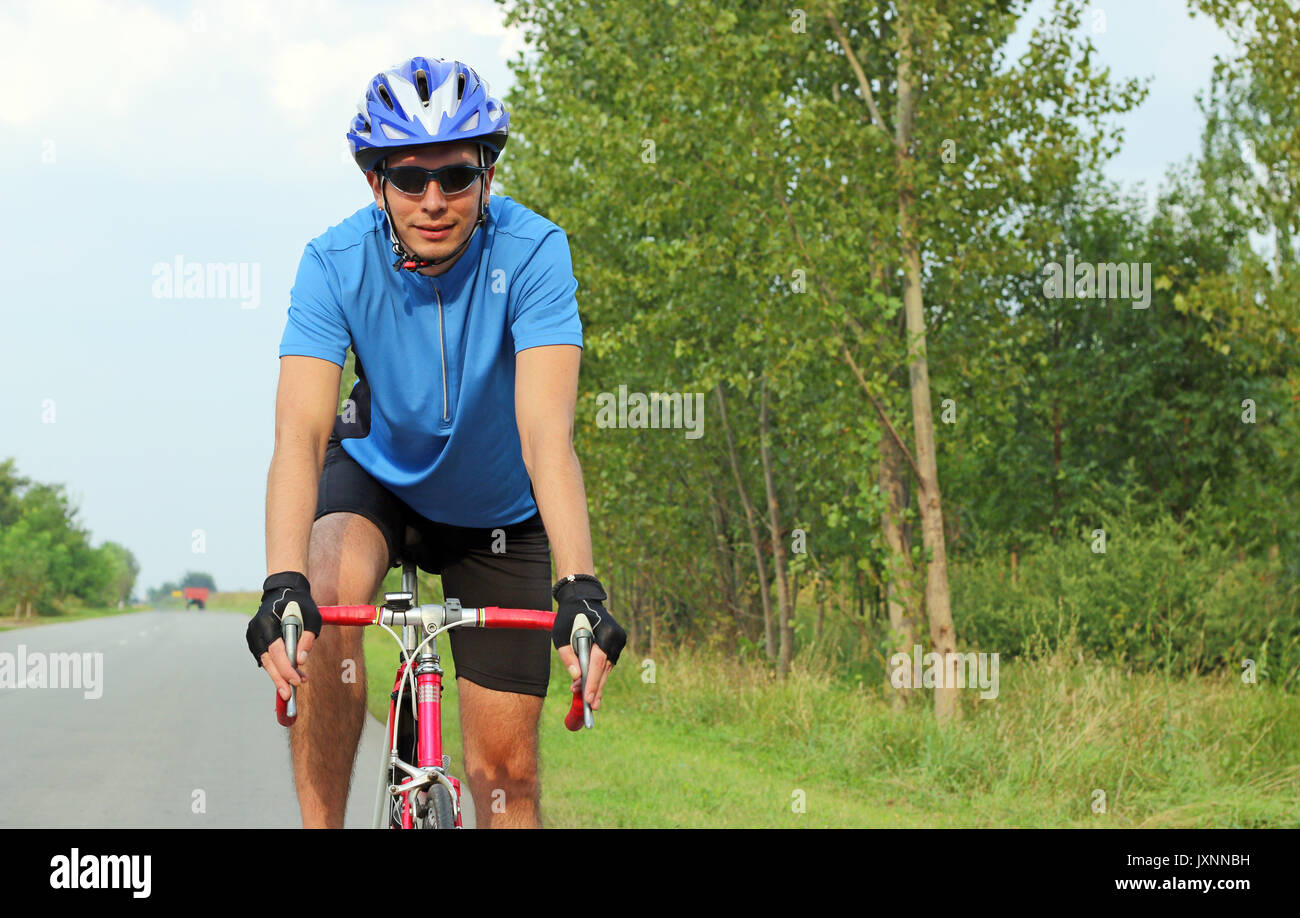 Cyclist race portrait hi-res stock photography and images - Alamy