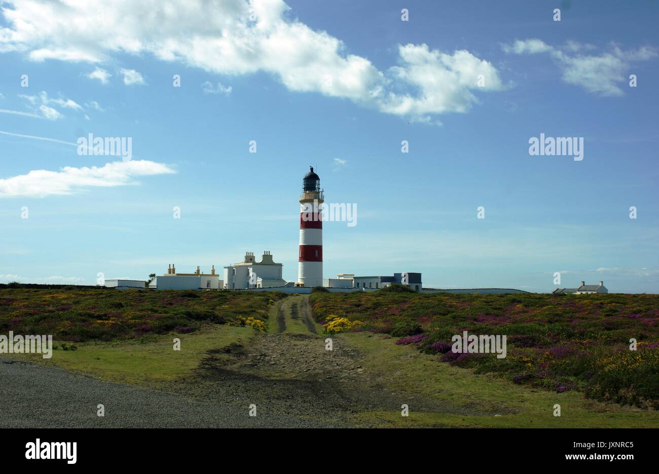Point of Ayre Lighthouse, Isle of Man Stock Photo - Alamy