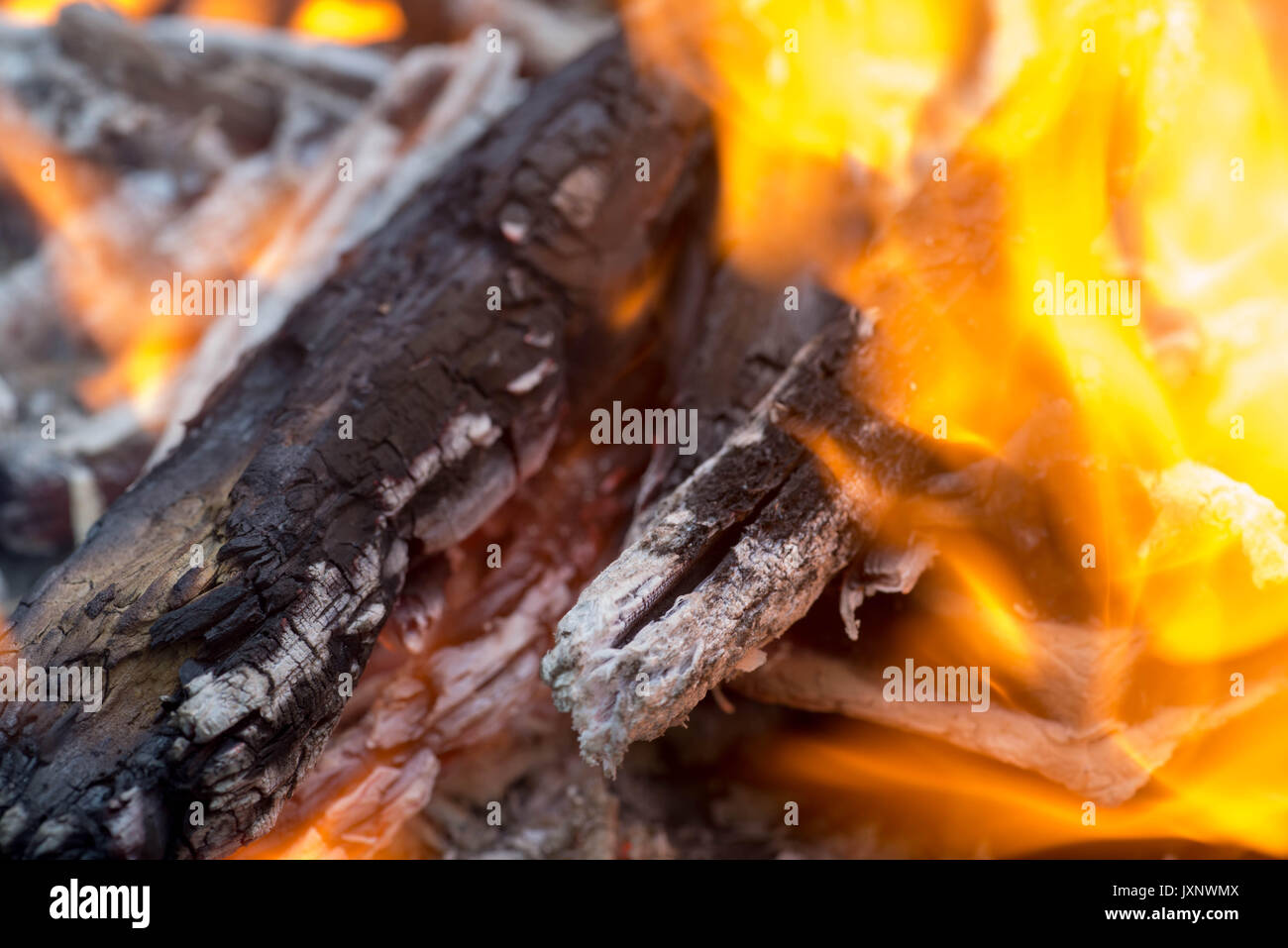 Burning camp fire hi-res stock photography and images - Alamy