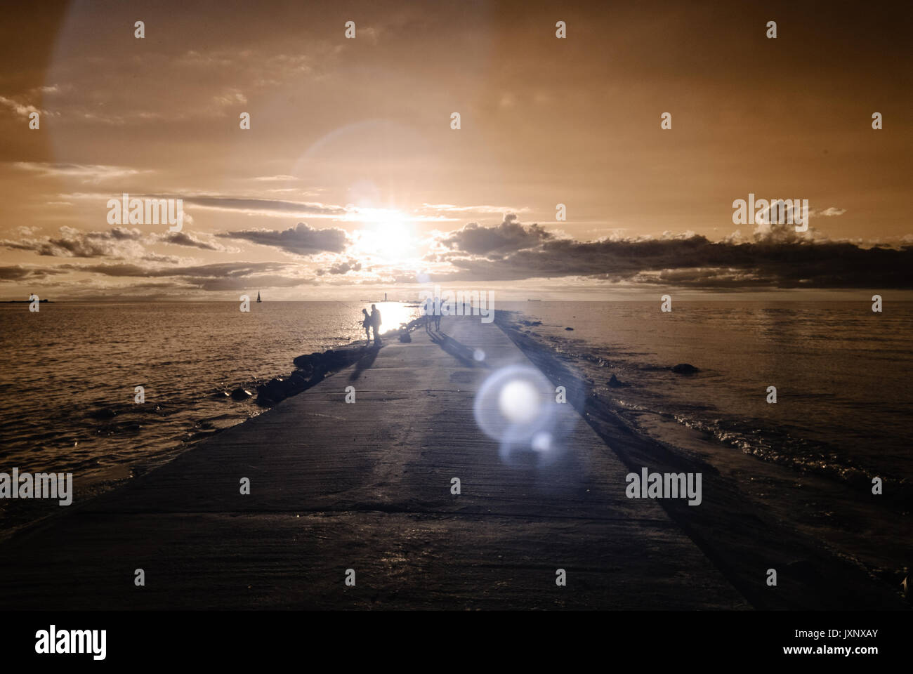 Sea beach river infrared hi-res stock photography and images - Alamy