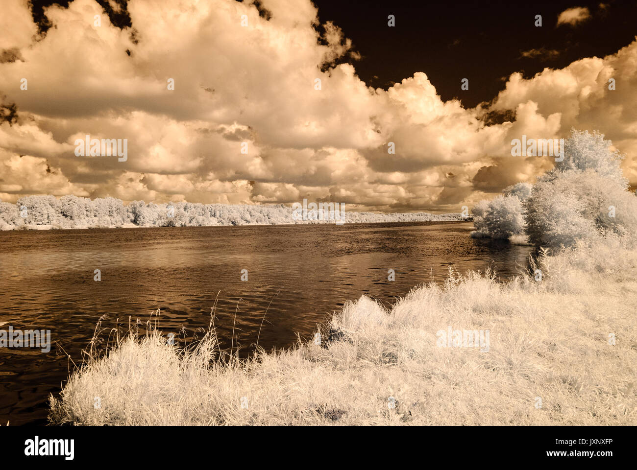 Sea beach river infrared hi-res stock photography and images - Alamy