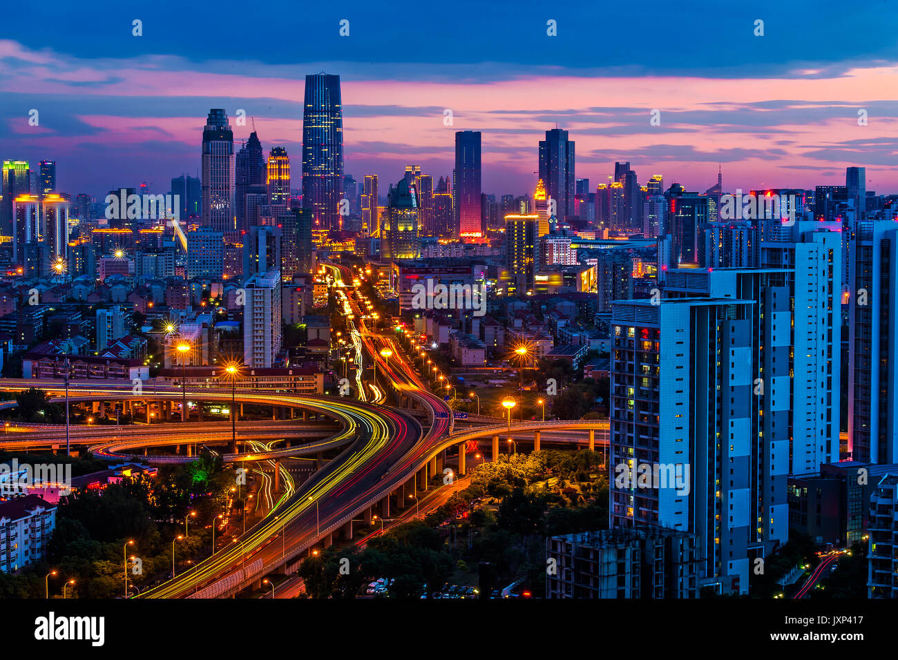 Tianjin china skyline hi-res stock photography and images - Alamy