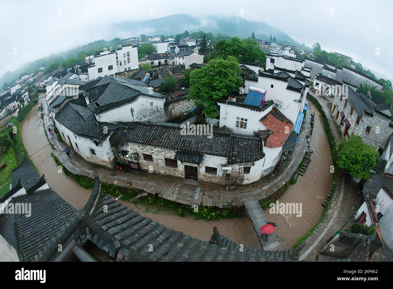 Ancient town of Anhui Province in China Stock Photo - Alamy