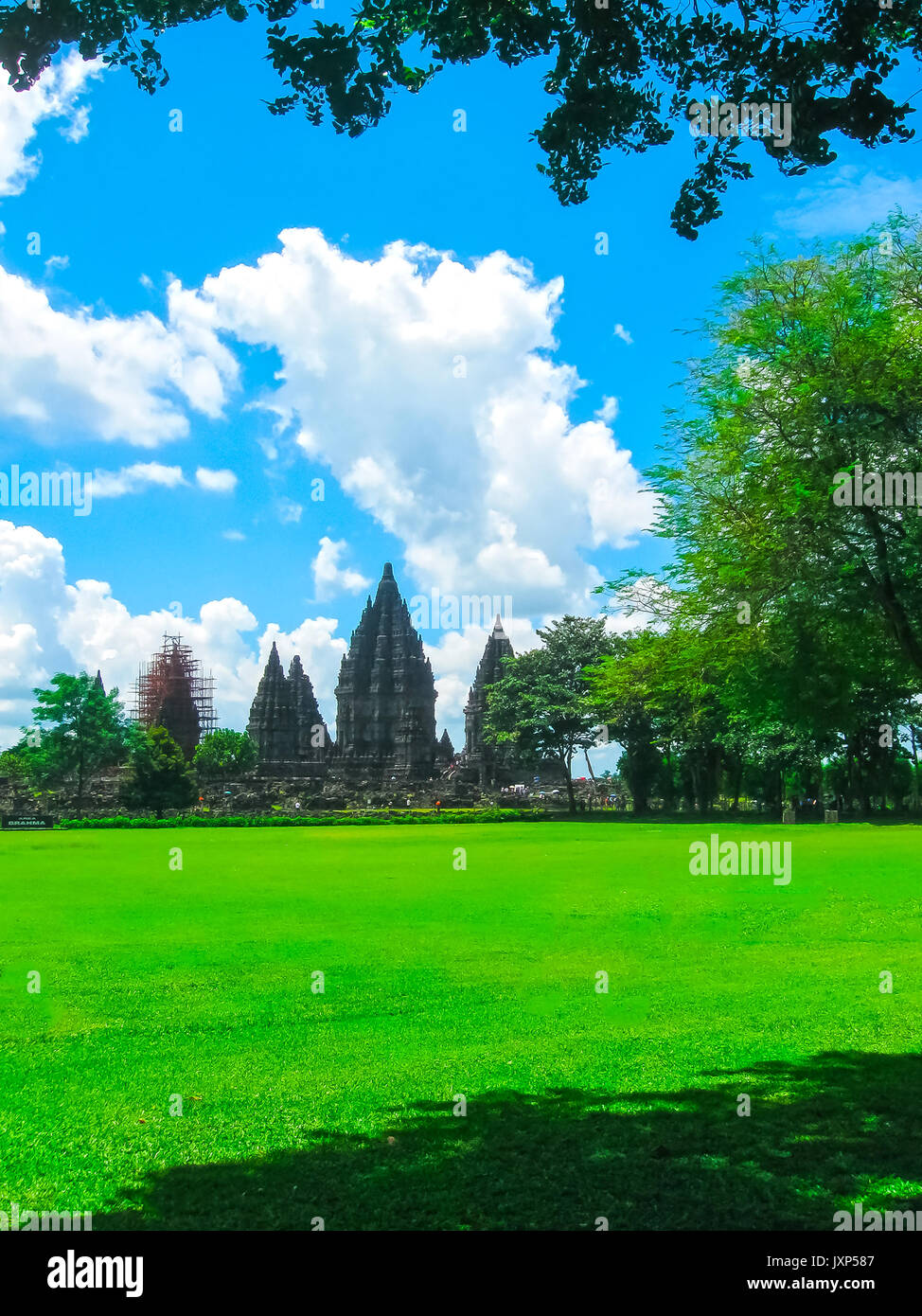Largest hindu temple of ancient java hi-res stock photography and ...