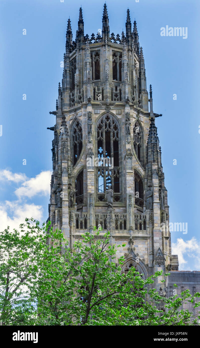 Harkness Tower Old Campus Yale University New Haven Connecticut ...