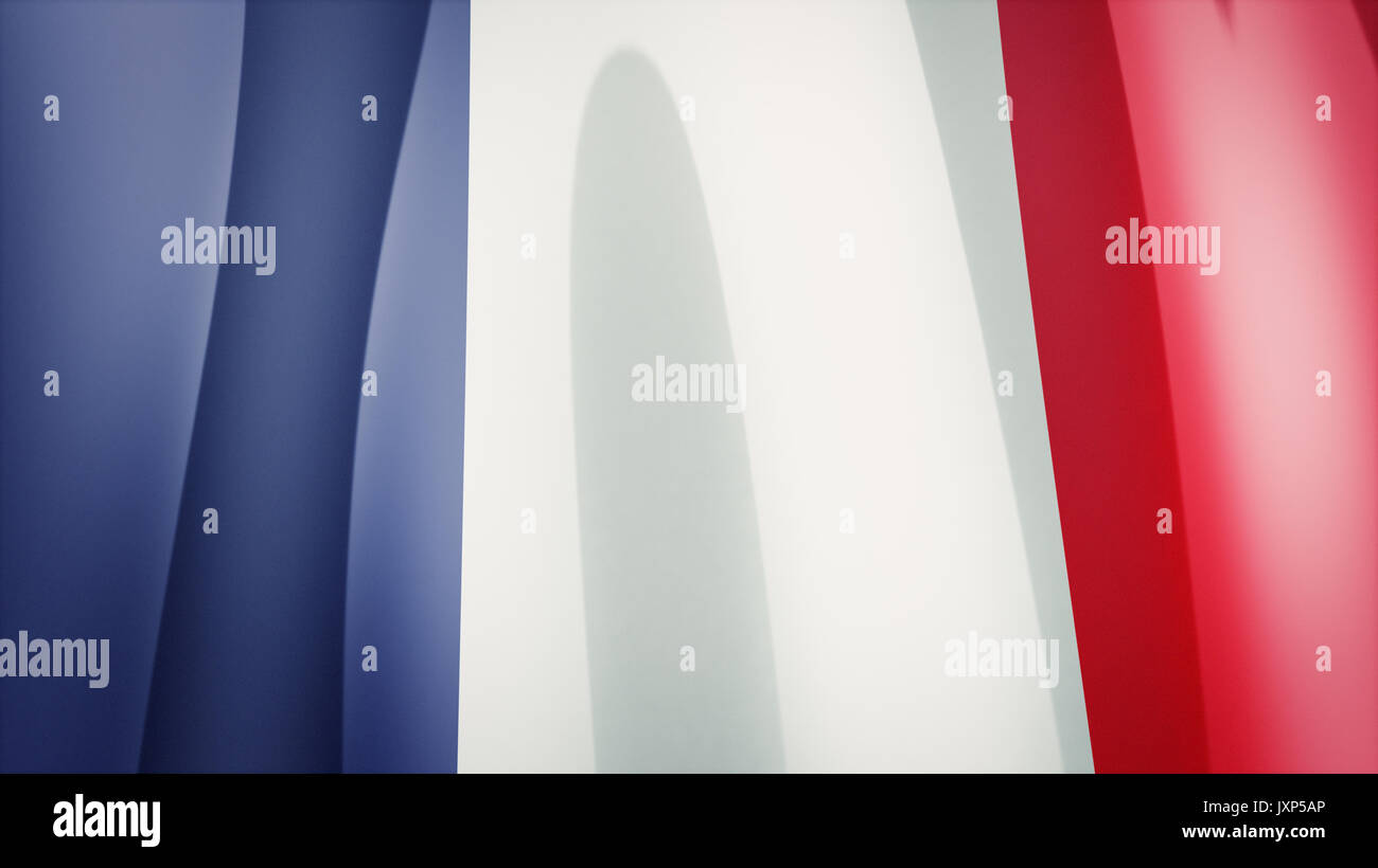 France Flag close up waving Stock Photo - Alamy