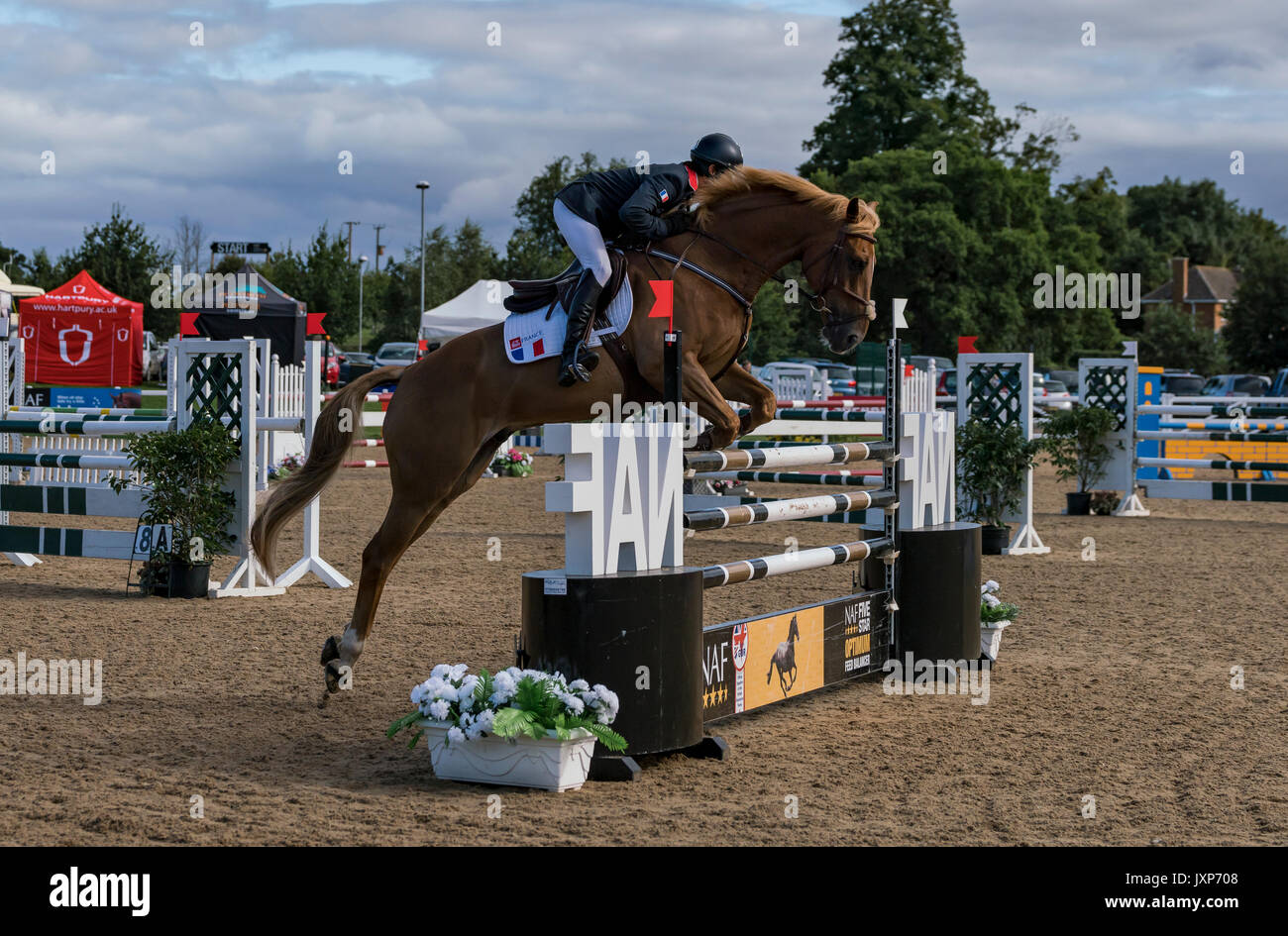 NAF International Hartpury Horse Trials Stock Photo - Alamy