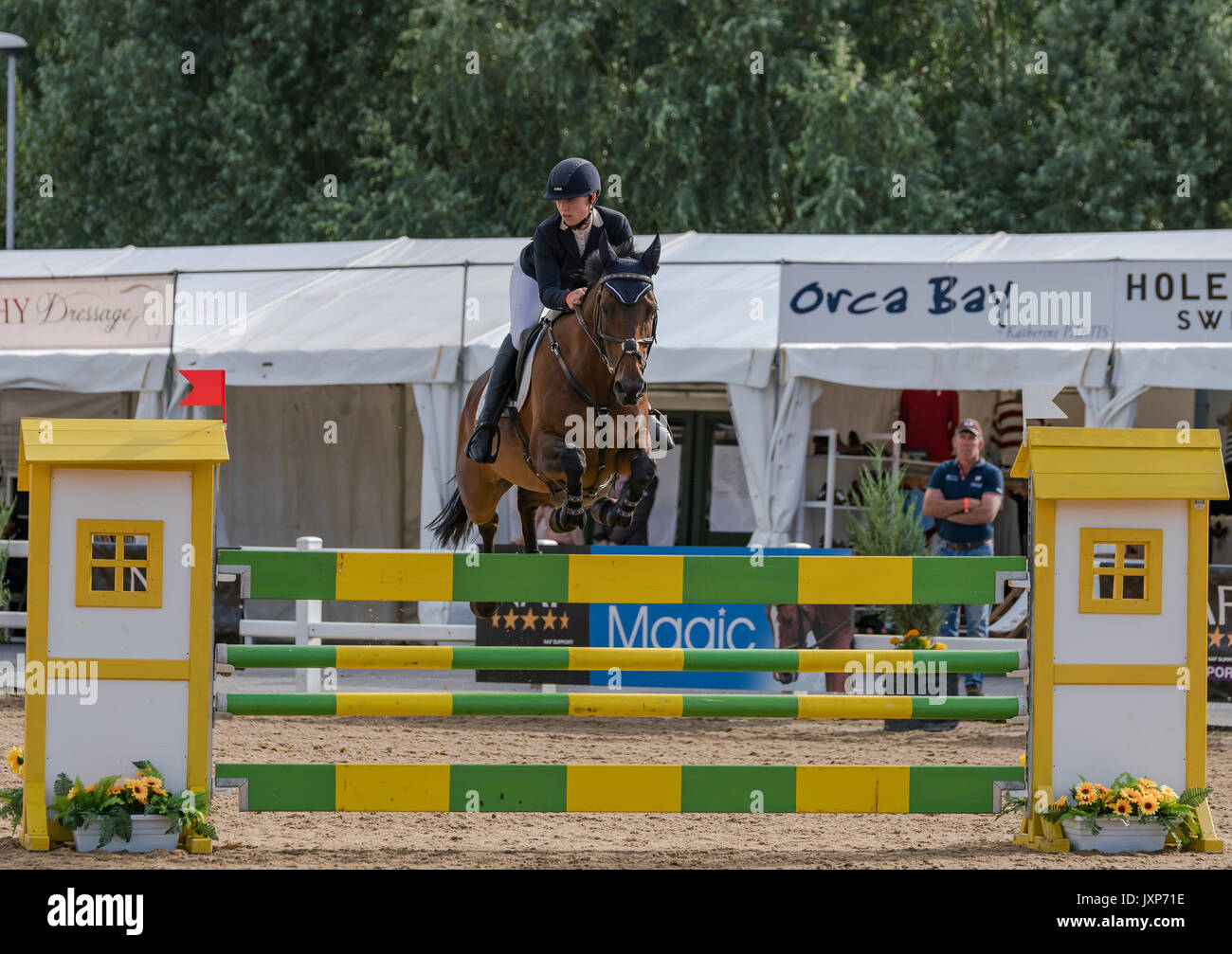 NAF International Hartpury Horse Trials Stock Photo - Alamy