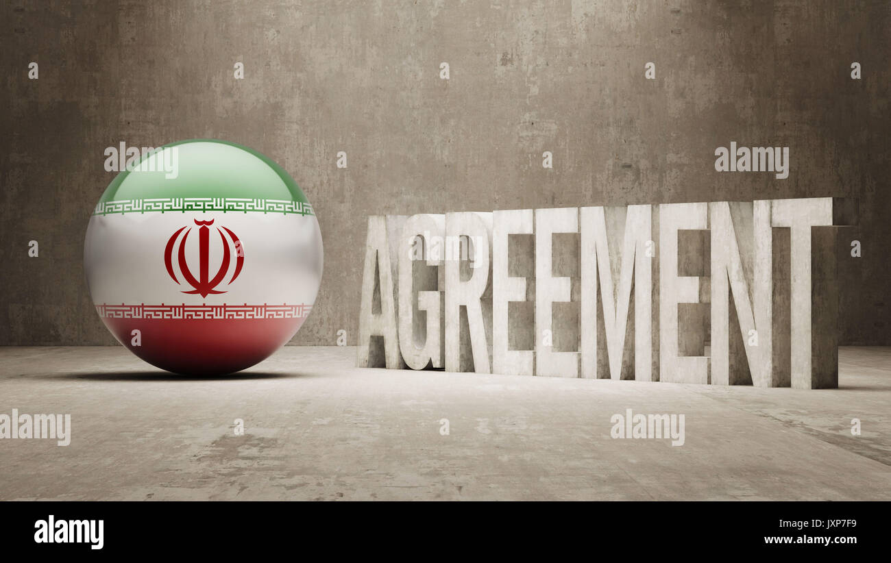 Iran High Resolution Agreement Concept Stock Photo - Alamy