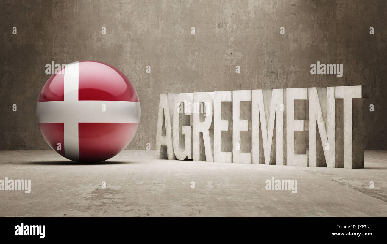 Denmark High Resolution Agreement Concept Stock Photo - Alamy