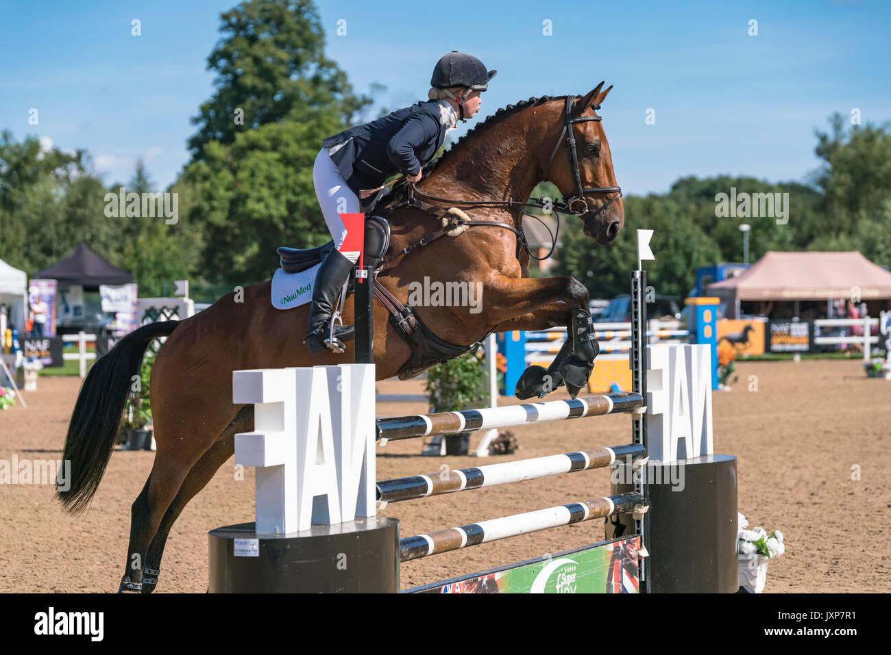 NAF International Hartpury Horse Trials Stock Photo - Alamy