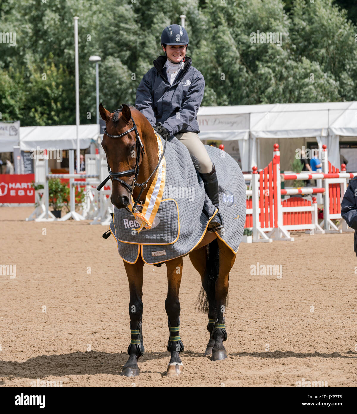 NAF International Hartpury Horse Trials Stock Photo - Alamy