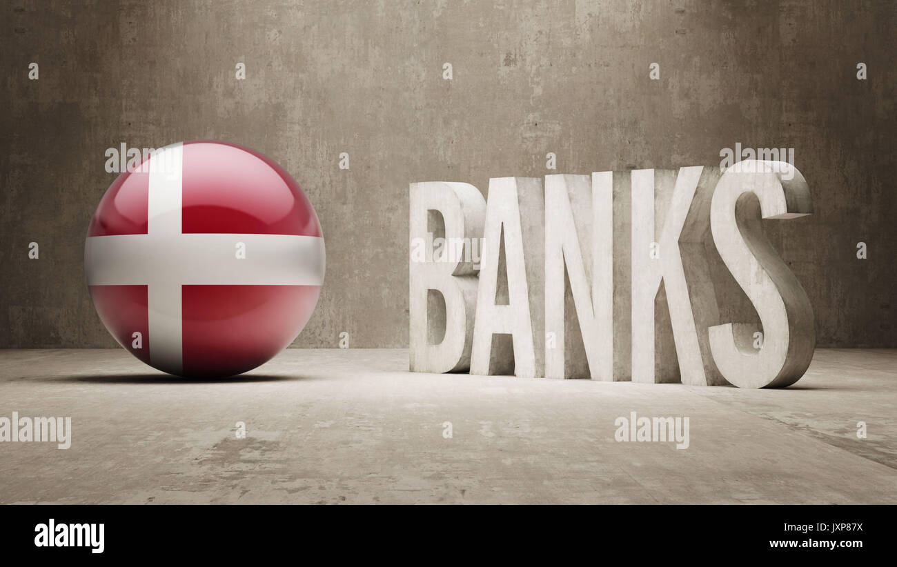 Denmark High Resolution Banks Concept Stock Photo - Alamy