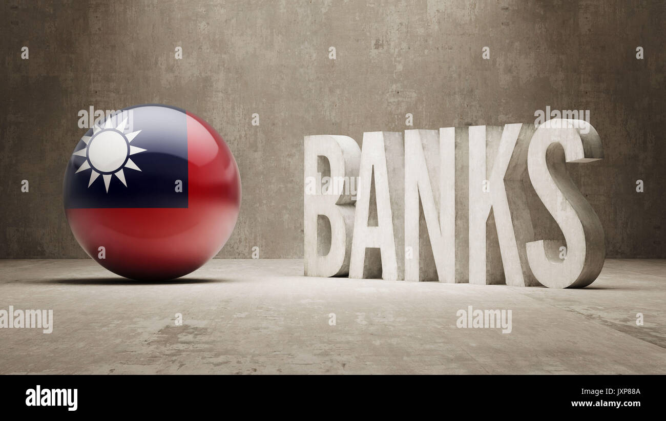 Taiwan High Resolution Banks Concept Stock Photo - Alamy