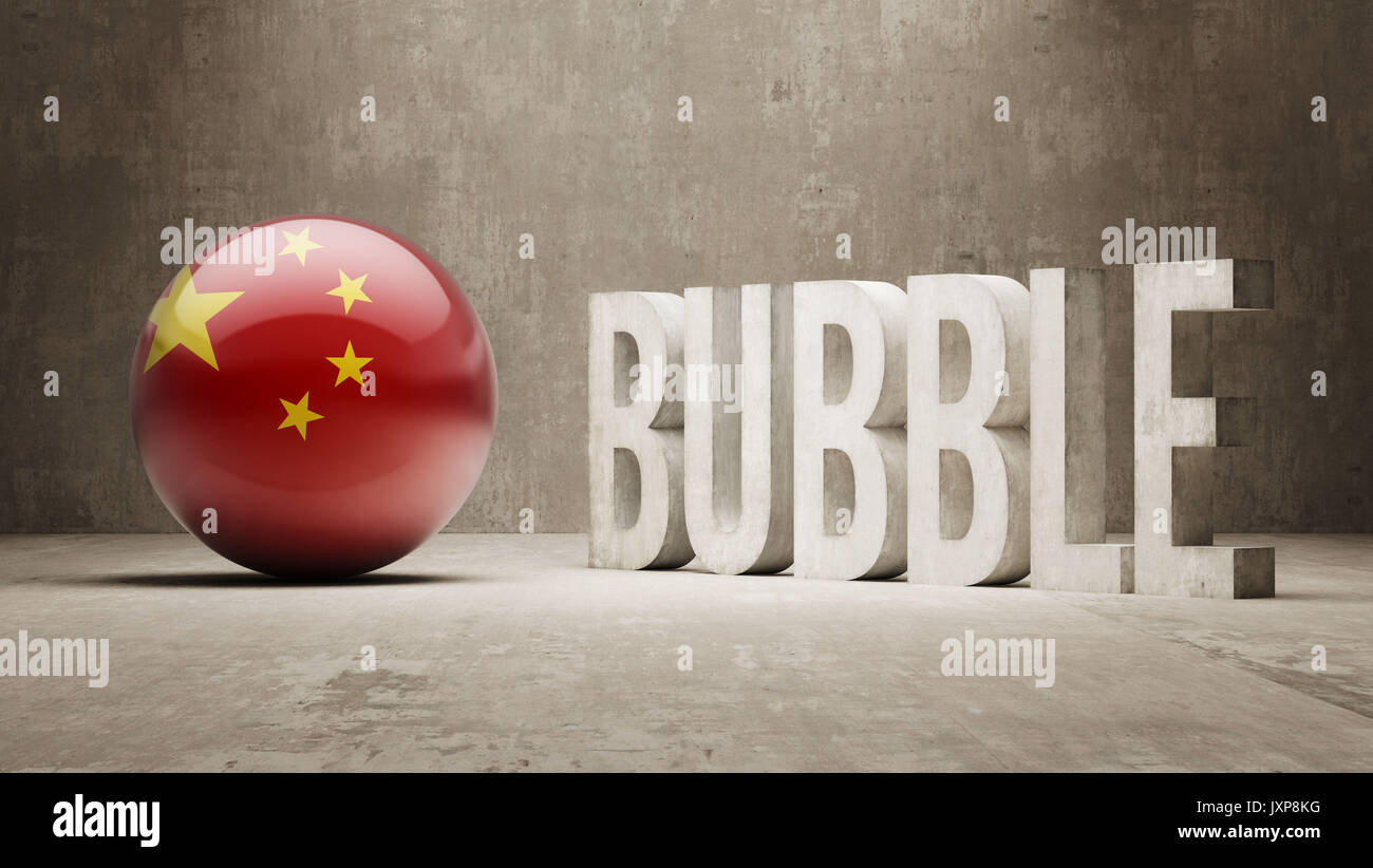 China High Resolution Bubble Concept Stock Photo - Alamy