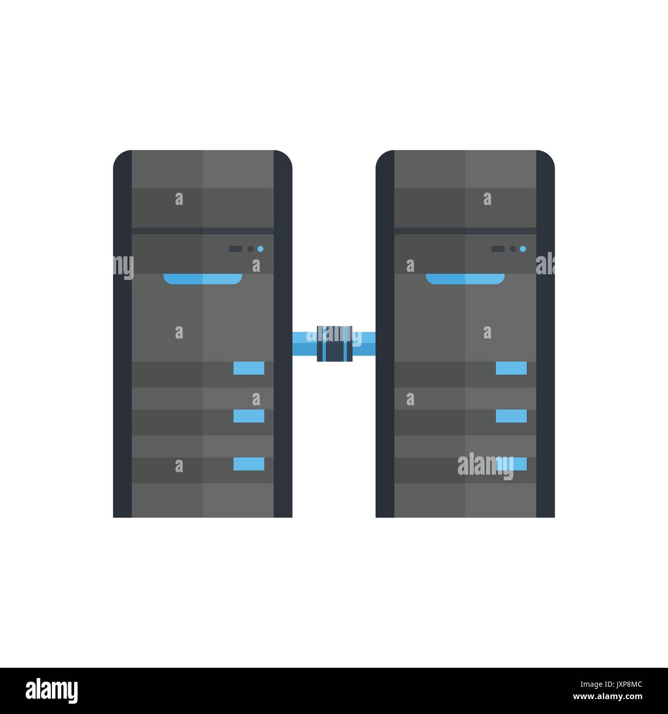 Data Center Icon Cloud Computer Connection Hosting Server Database Synchronize Technology Stock ...