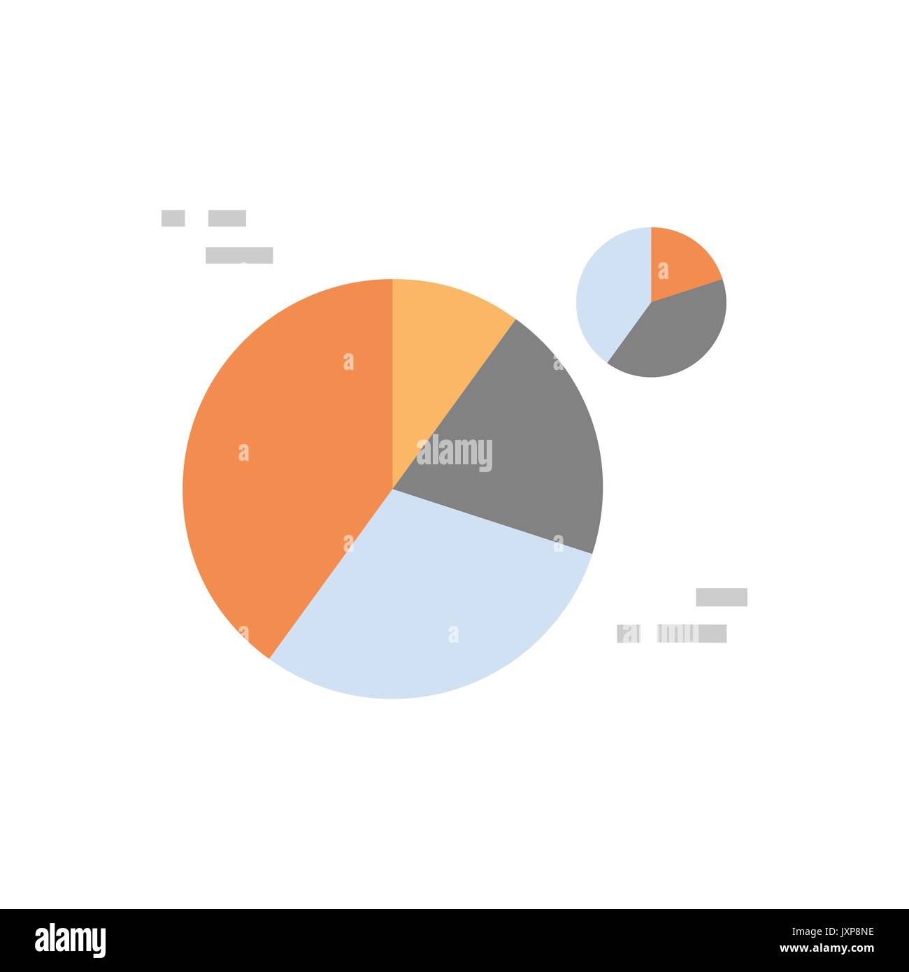 Accounting pie chart hi-res stock photography and images - Alamy