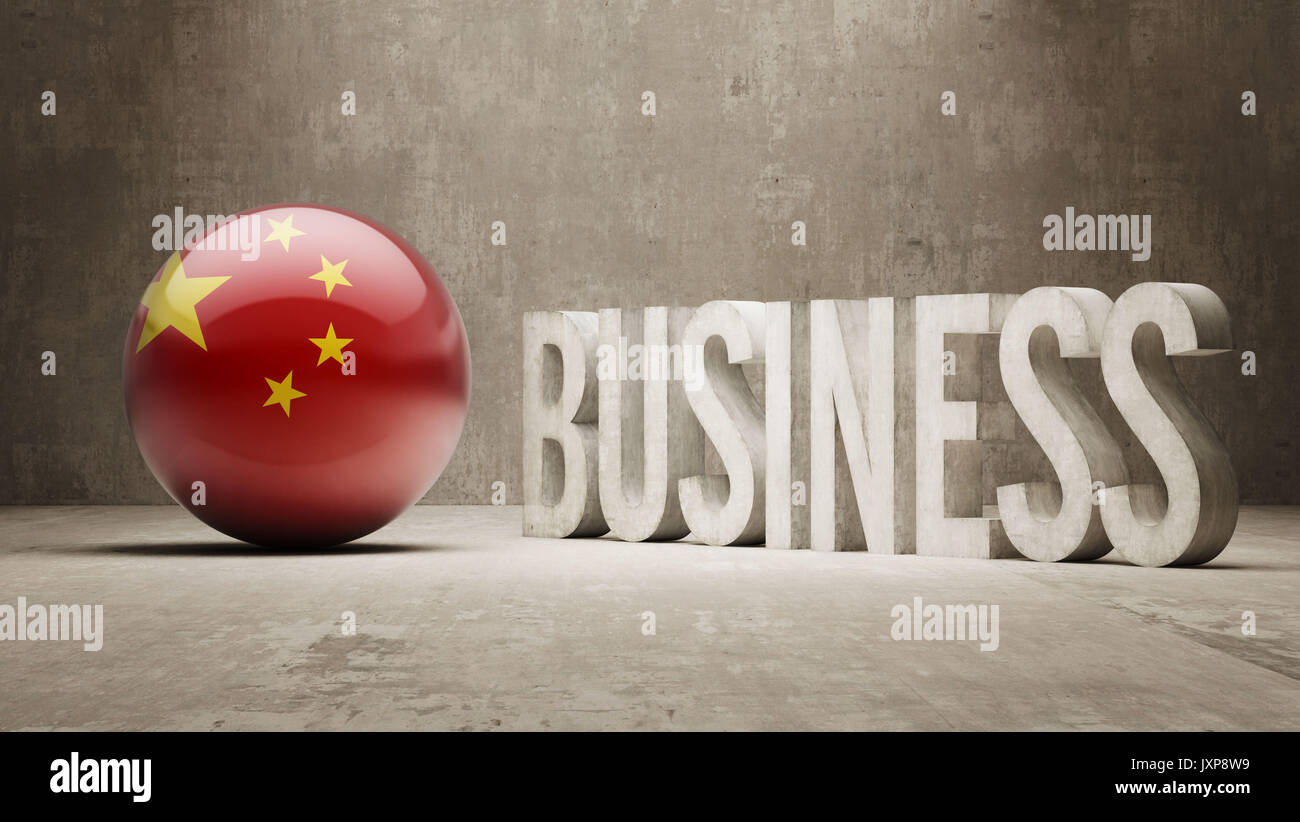 China High Resolution Business Concept Stock Photo - Alamy